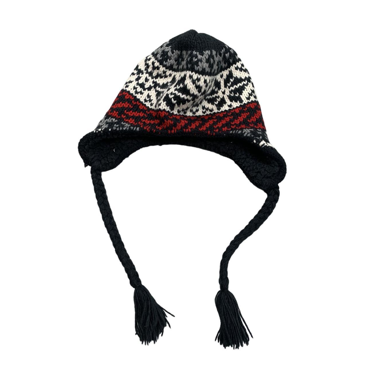 Covington Knit Earflap Beanie Hat Unisex One Size... - Depop