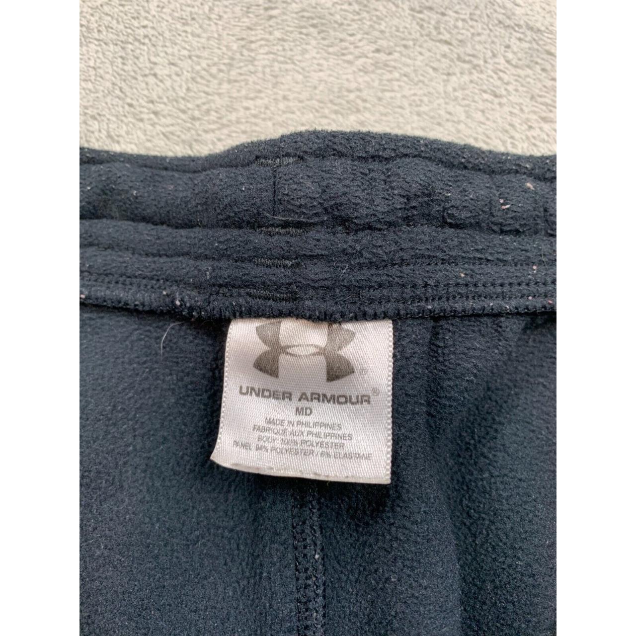 Under Armour Sweatpants Men M Black Fleece Spell Out... - Depop