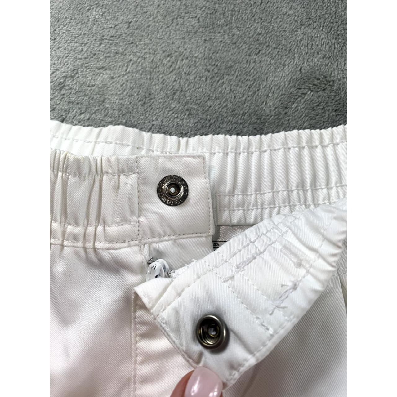 Nike Performance Women's Medium White Running Shorts... - Depop