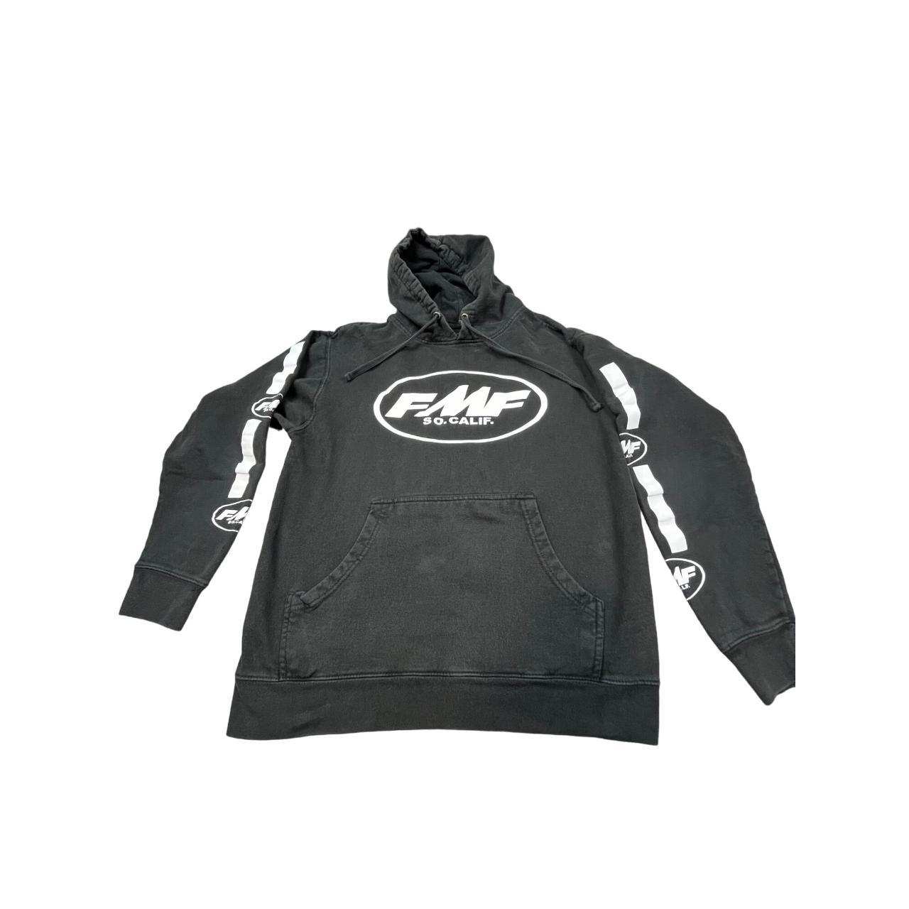 FMF So Cal Mens Medium Black Hoodie Factory Classic... - Depop