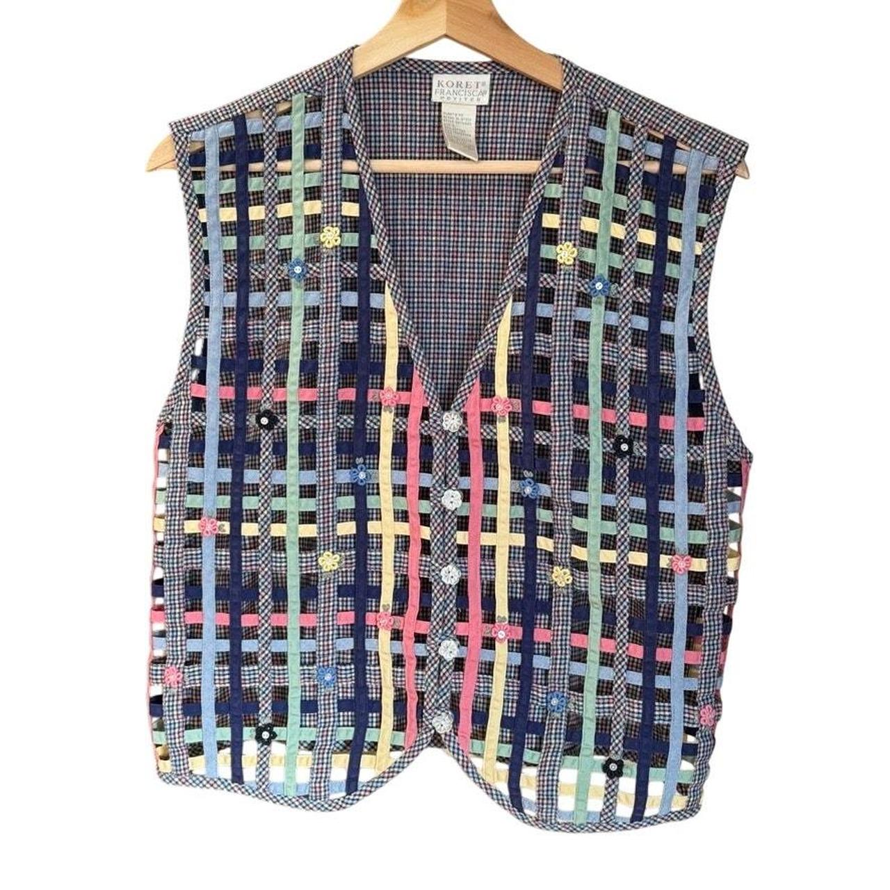 Vintage 80's Koret Francisca Petites Spring Flowers... | Depop