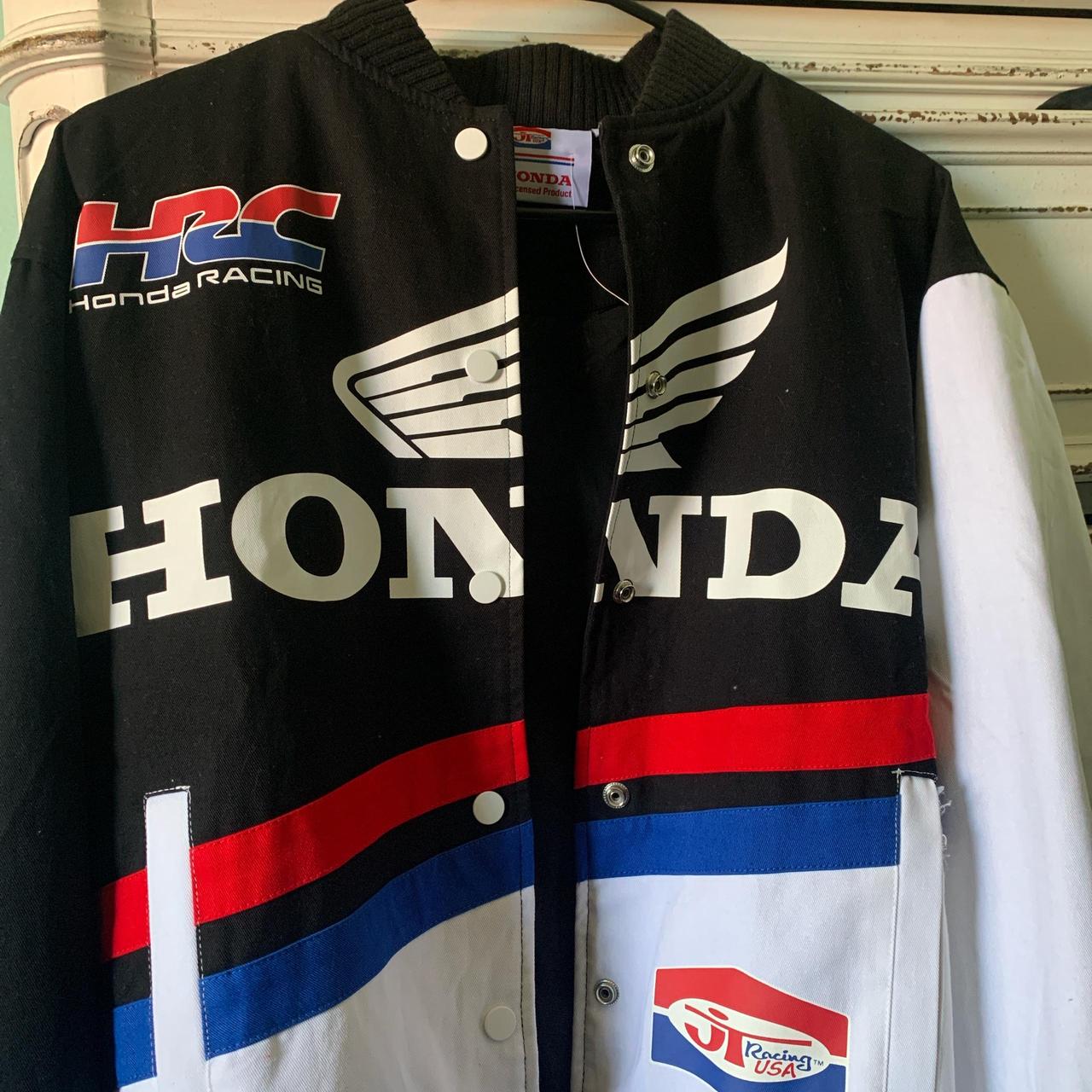 JT Racing x Honda bomber jacket. - Depop