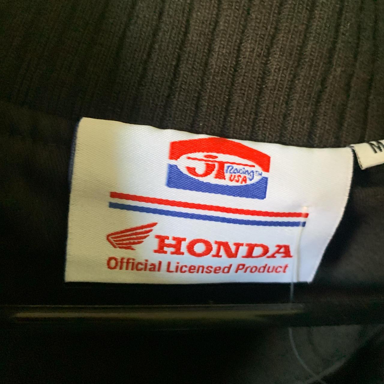 JT Racing x Honda bomber jacket. - Depop