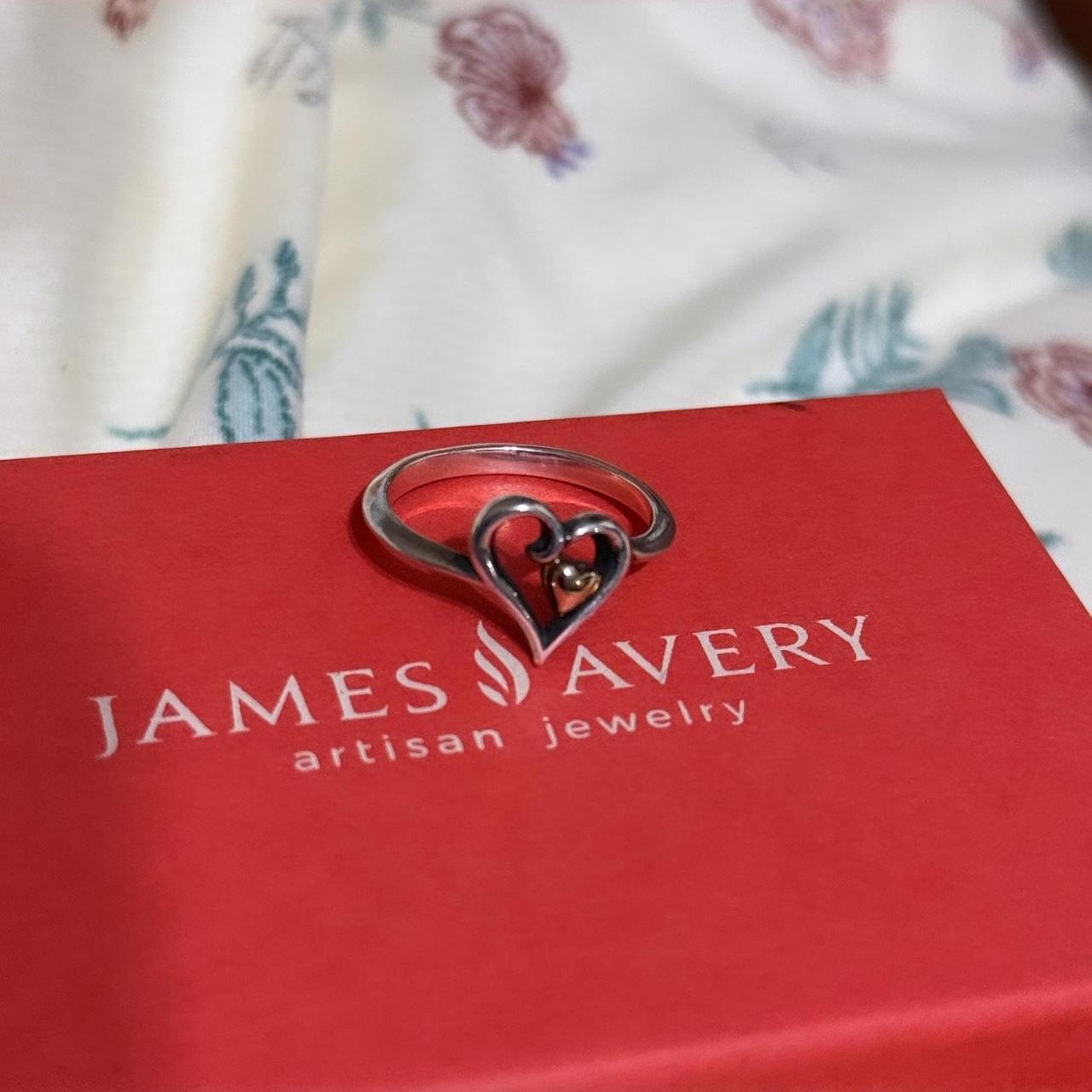 James Avery Ring Delicate Joy of My Heart Ring... - Depop