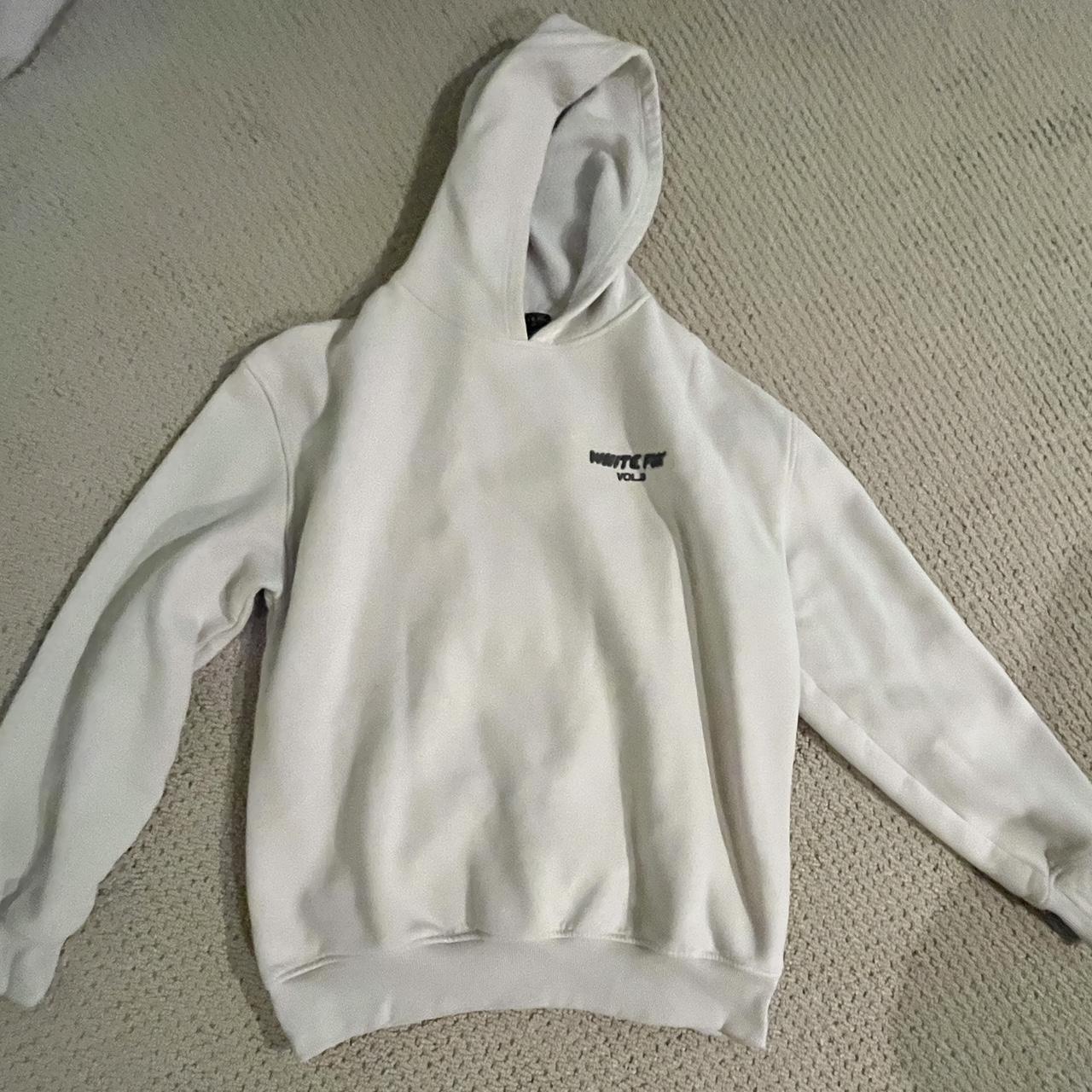 White fox vol. 3 hoodie Cream white Never worn Size... | Depop