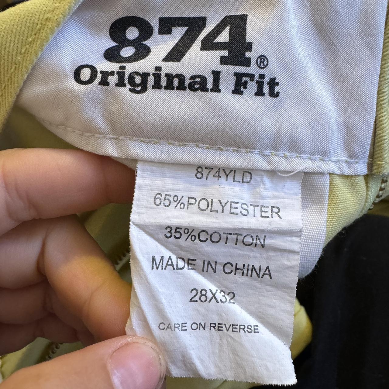 Yellow Dickies 874 work pants #workwear Second photo... - Depop