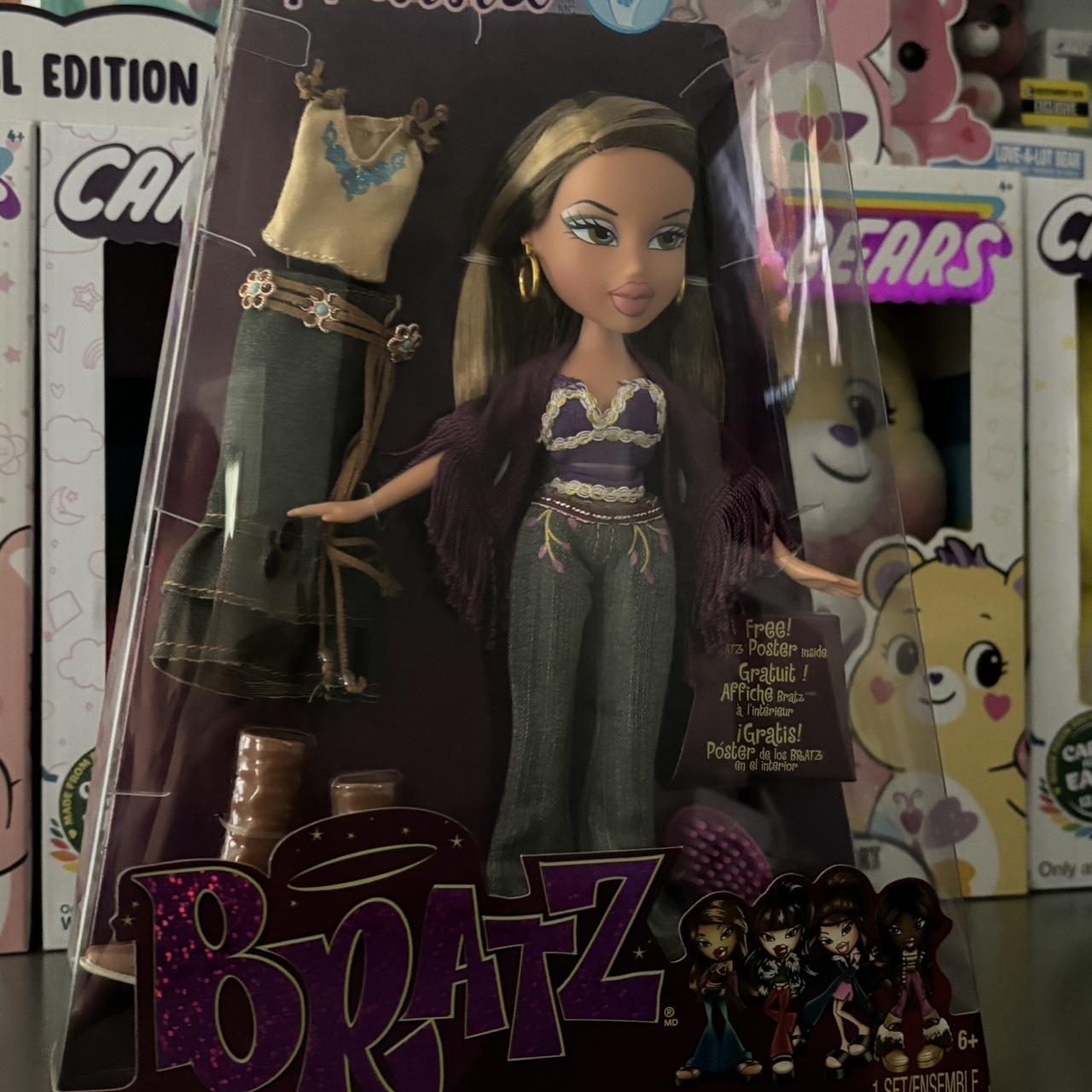 Bratz doll in purple and gold #barbie - Depop