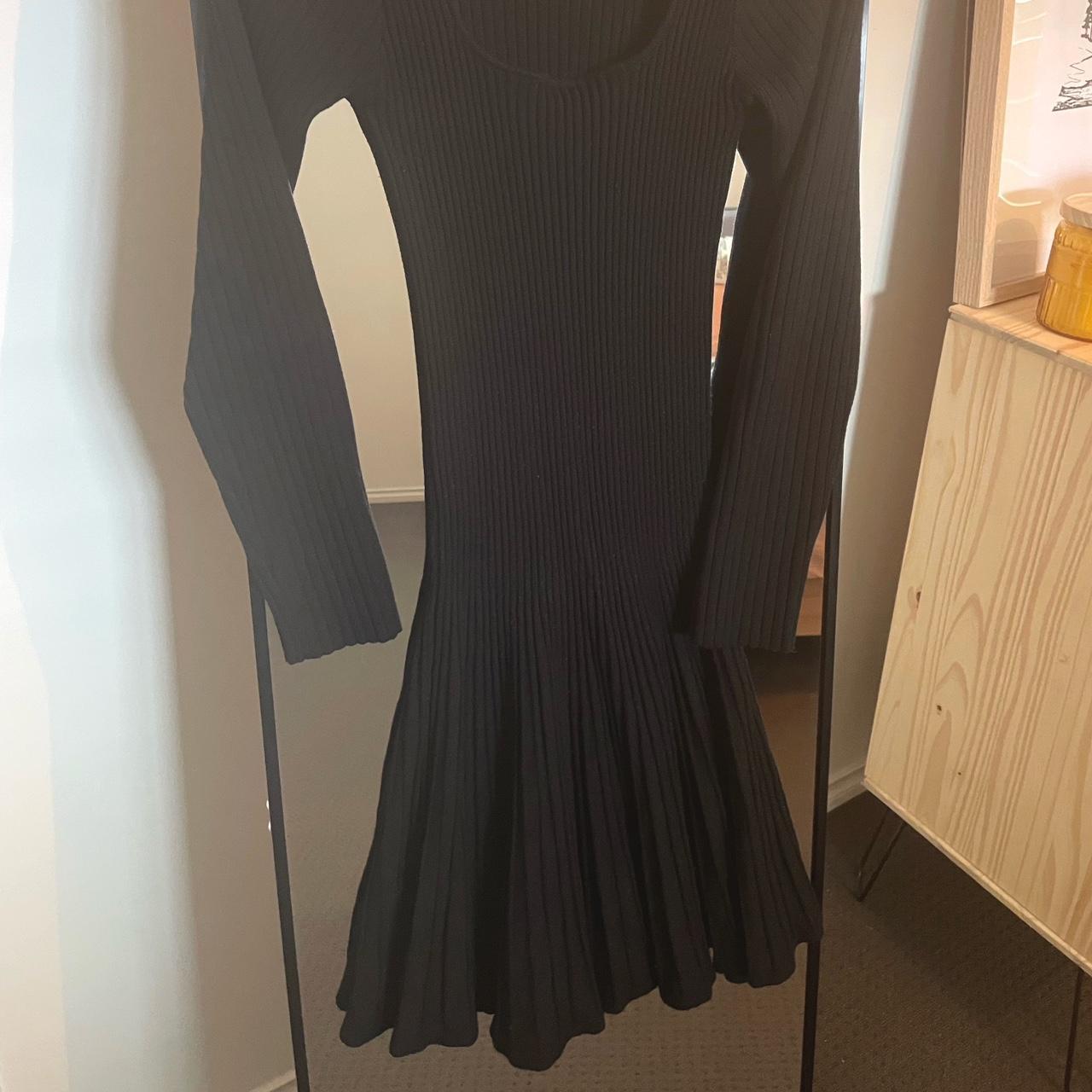 Pilgrim fit&flare skater short knit dress Worn... | Depop