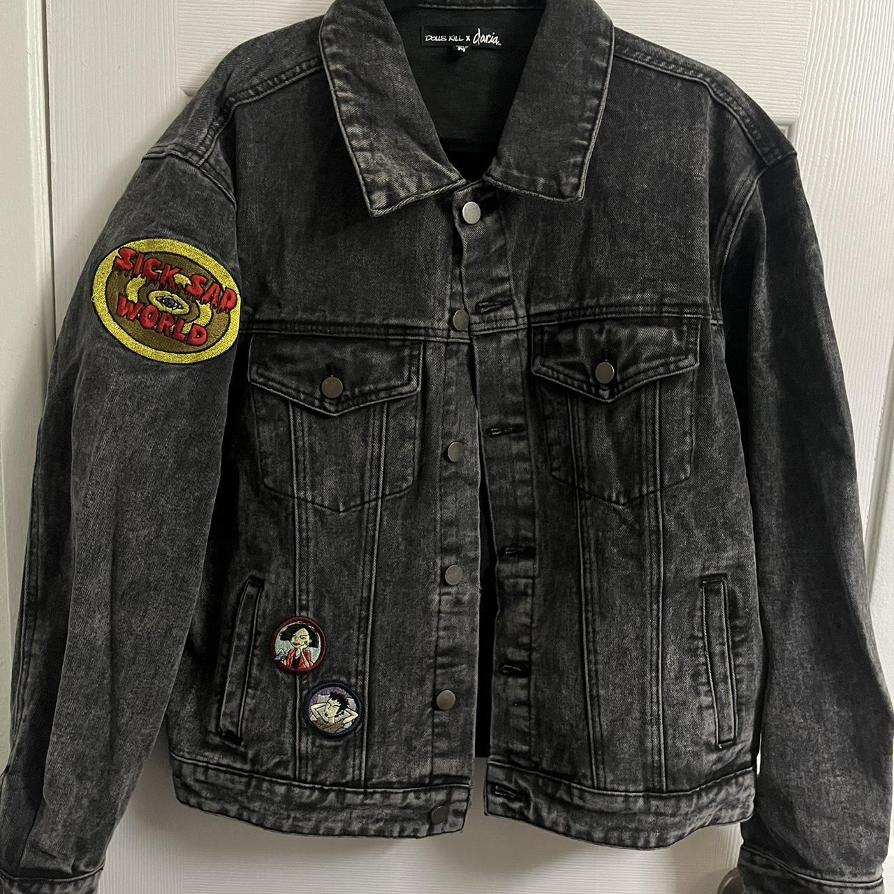 Dolls kill Daria jacket oversized medium Oversized ... | Depop