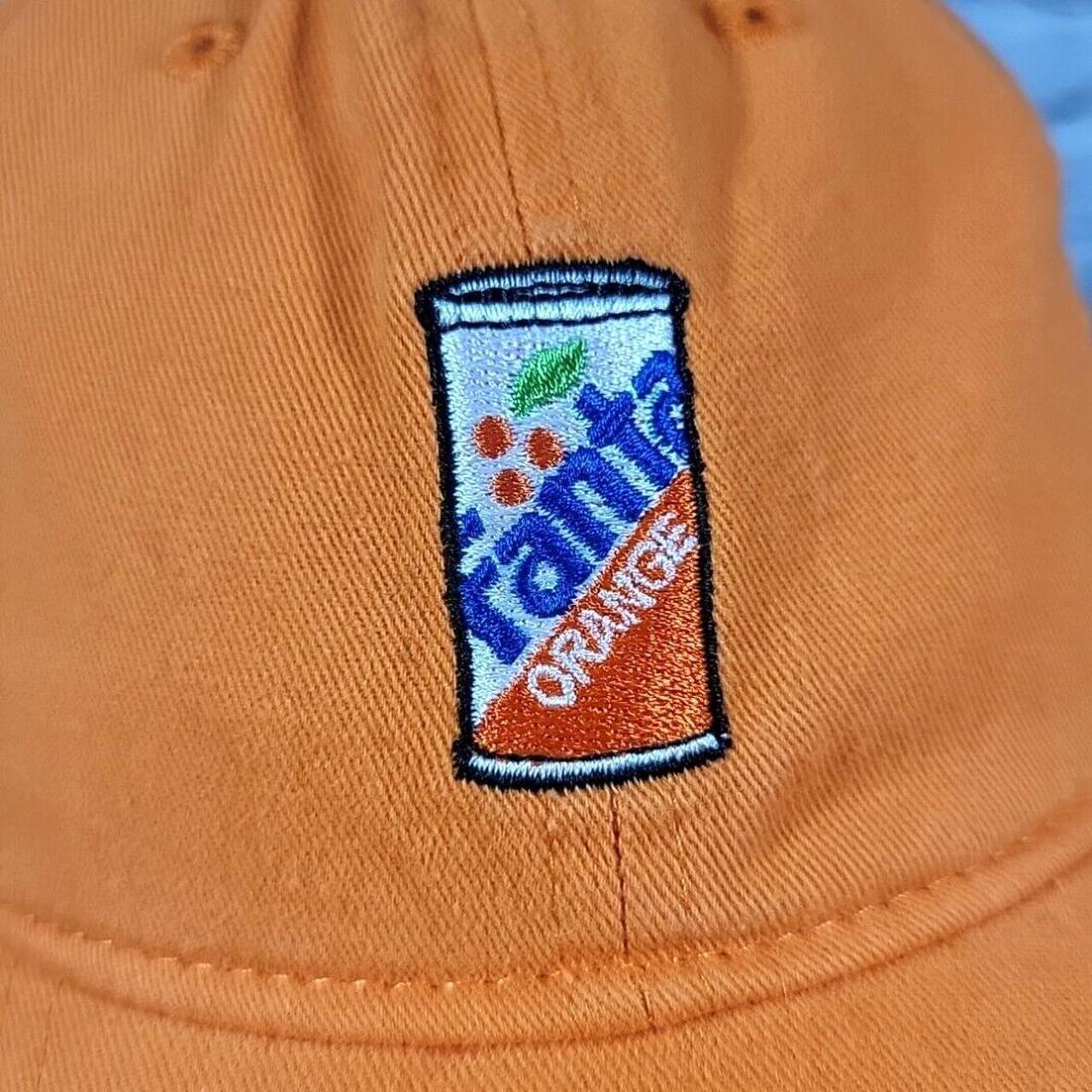 FANTA ORANGE COCA COLA HAT ADJUSTABLE BALL CAP This... - Depop