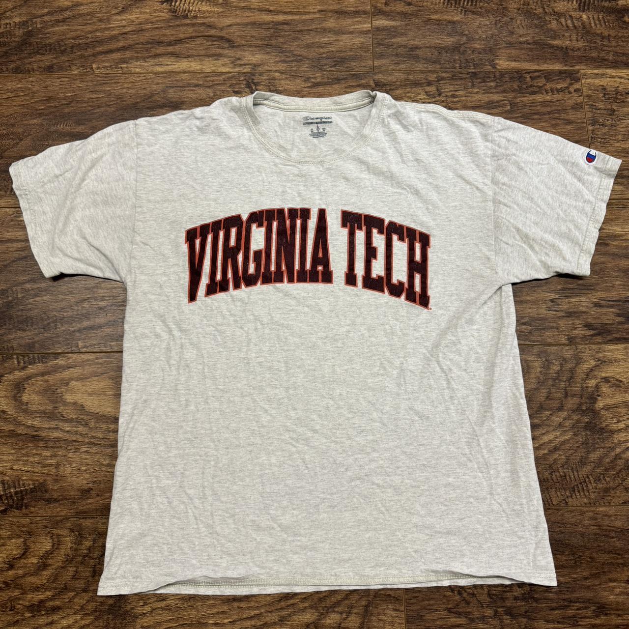 Virginia Tech Vintage Champion Vintage College Mens... - Depop