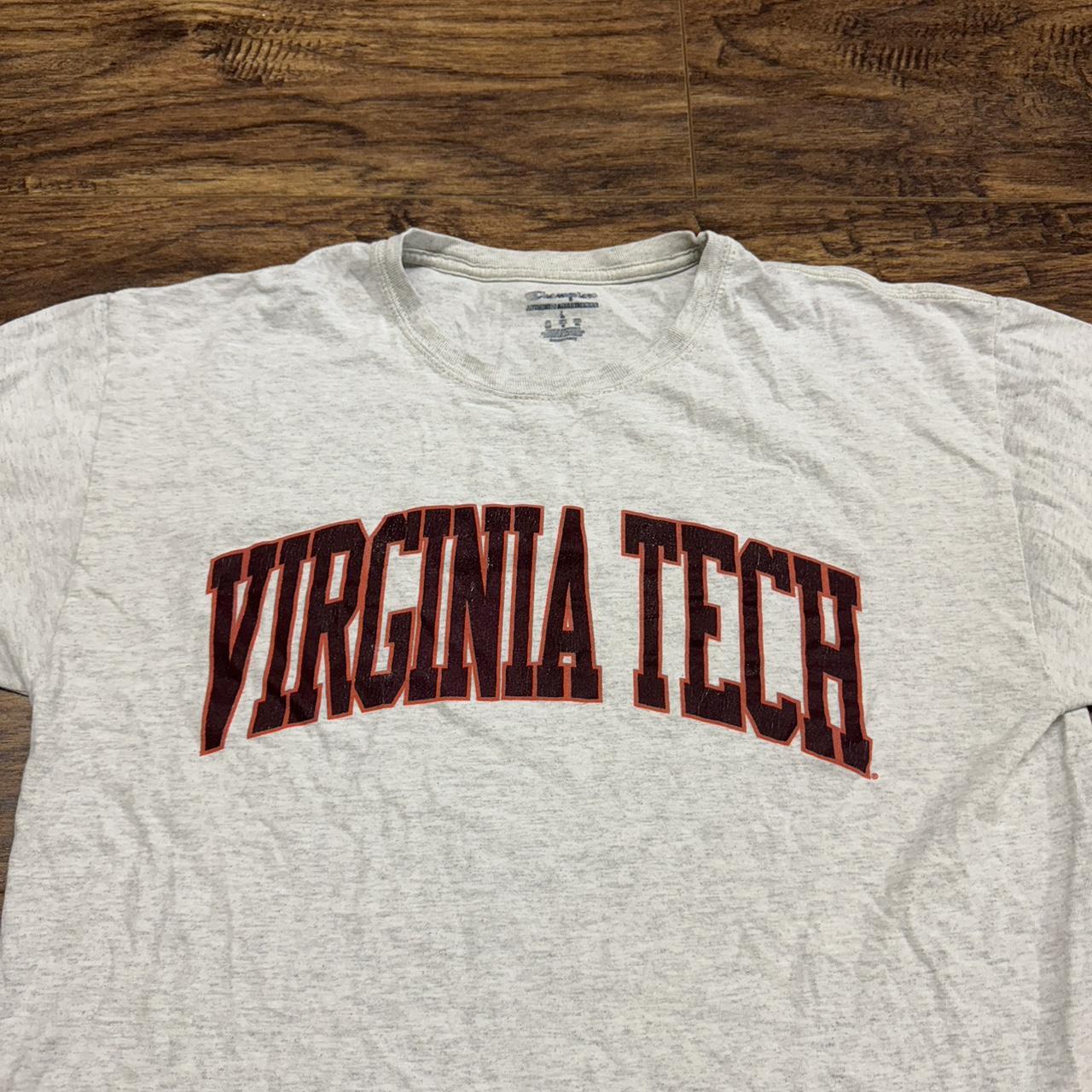 Virginia Tech Vintage Champion Vintage College Mens... - Depop