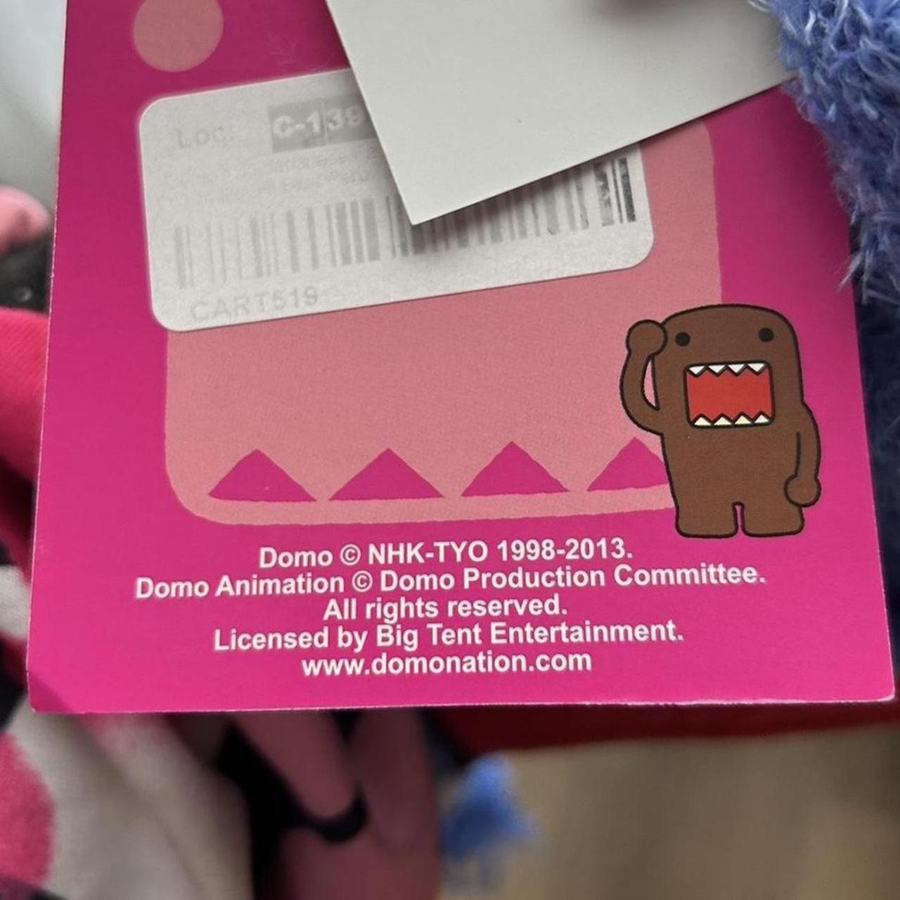 BLUE DOMO KUN FUZZY HAT FROM 2013 new with... - Depop