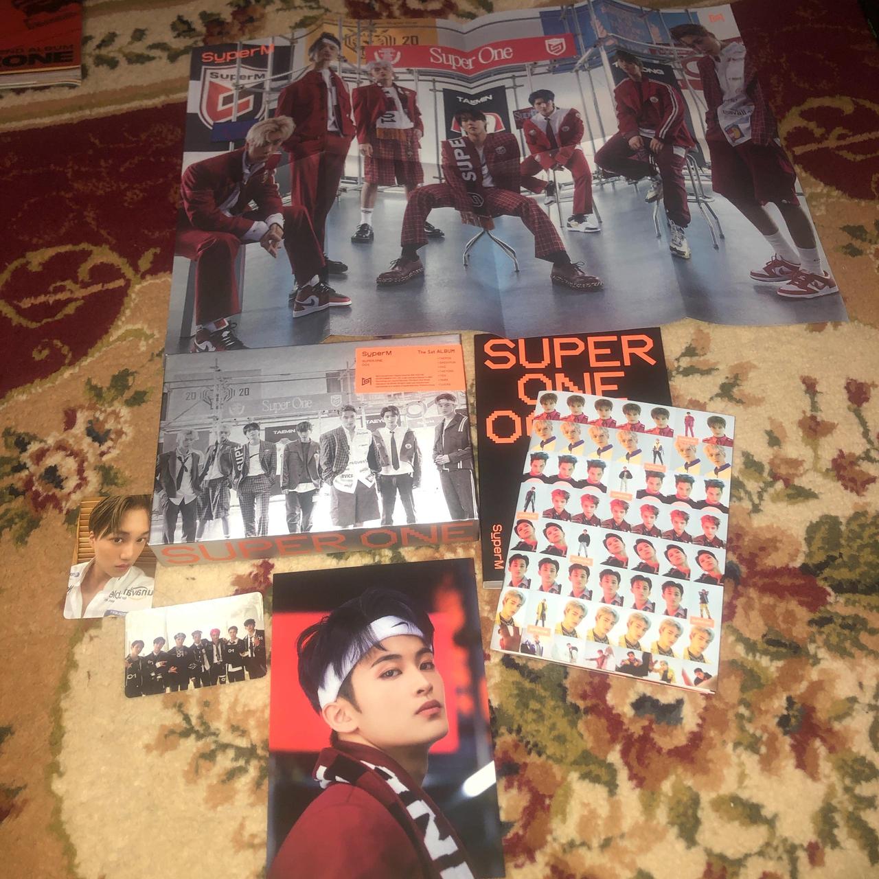 SuperM SuperOne 1st Album CD Poster Kai Photo... - Depop