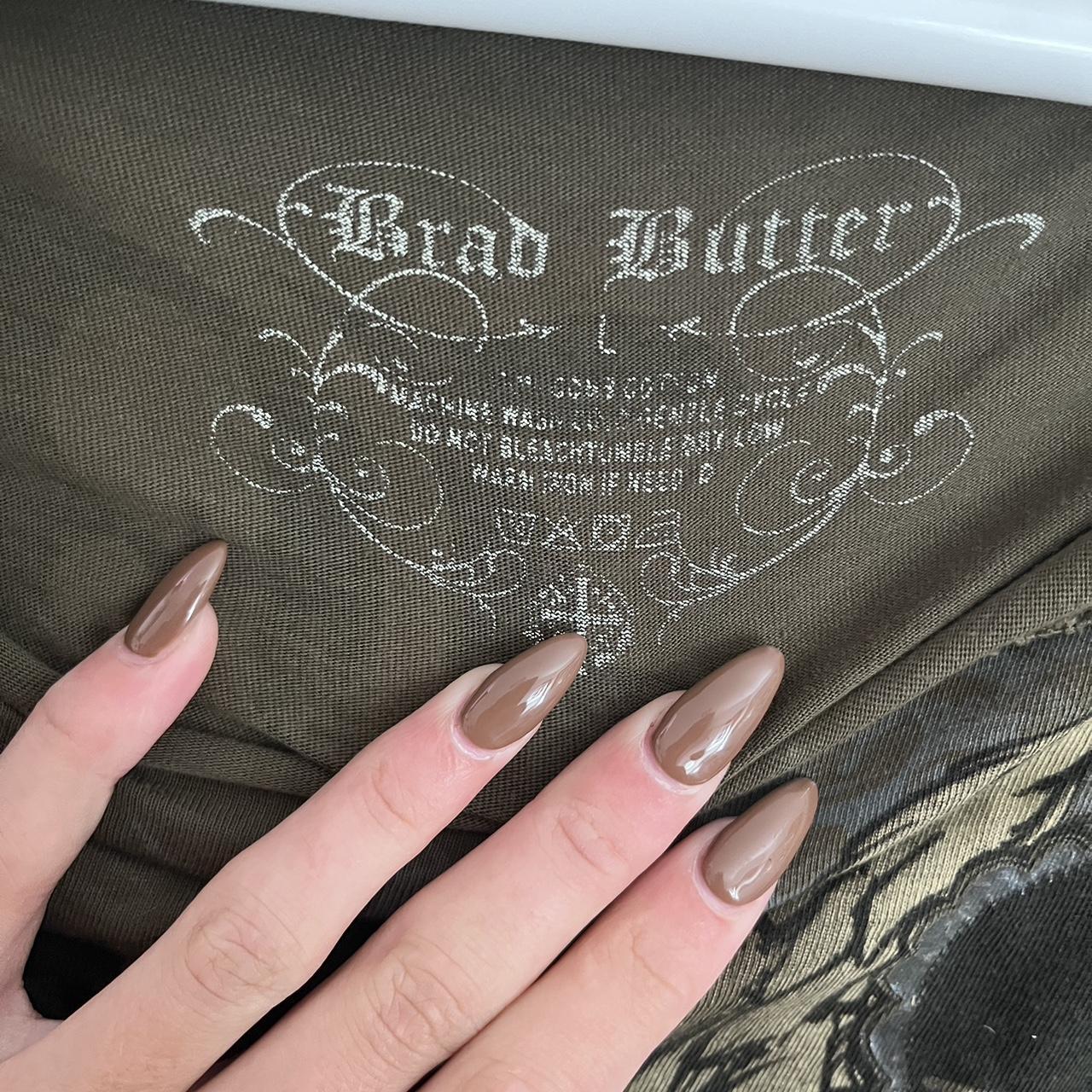 Vintage Brad Butter T-shirt. Top seems to have been... - Depop