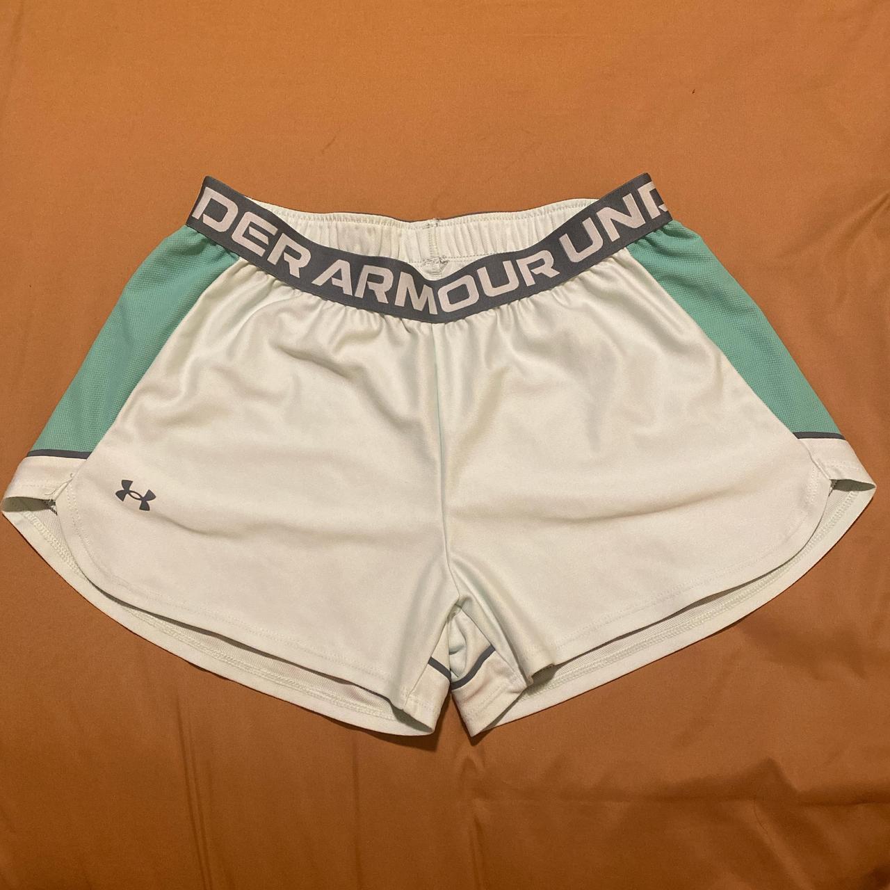 Under Armour mint green and pastel blue running... - Depop