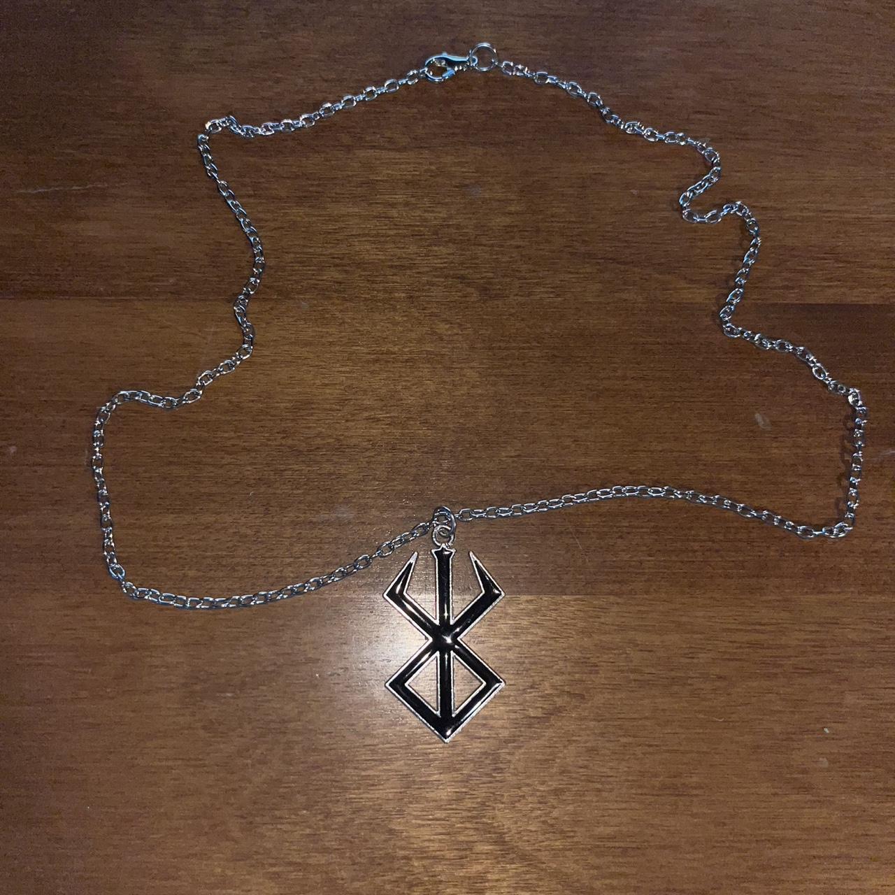 Black berserk sacrifice symbol chain #chain #anime... | Depop
