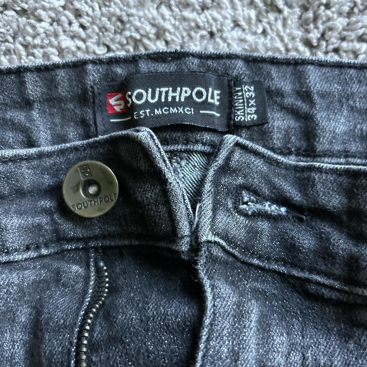 southpole jeans southpole skinny jeans sized 34x32... - Depop