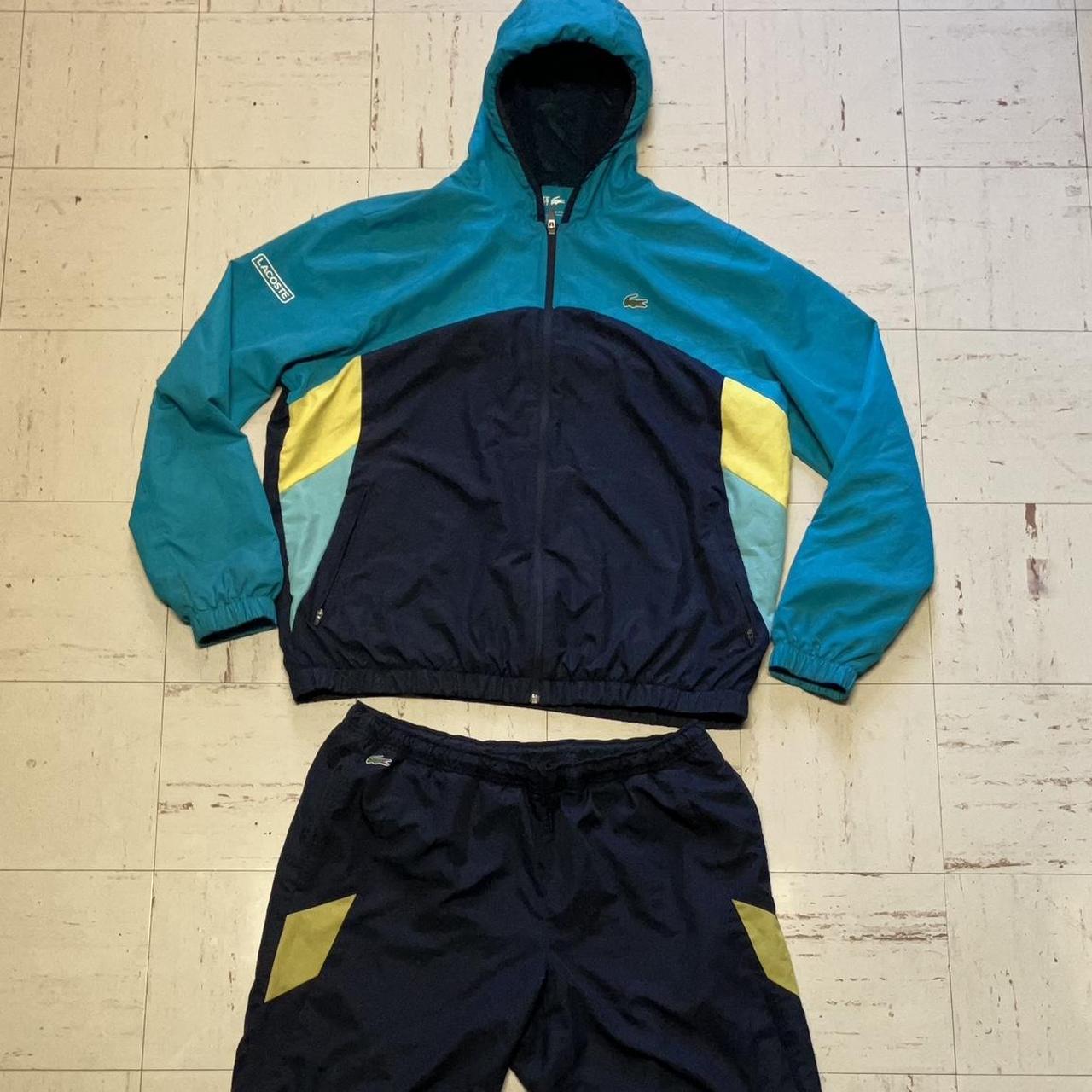 Lacoste tracksuit - Depop Lacoste tracksuit - Depop