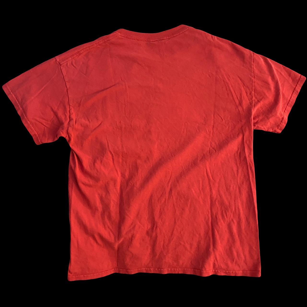 Men’s Red Skull Graphic T Shirt affliction style no... - Depop