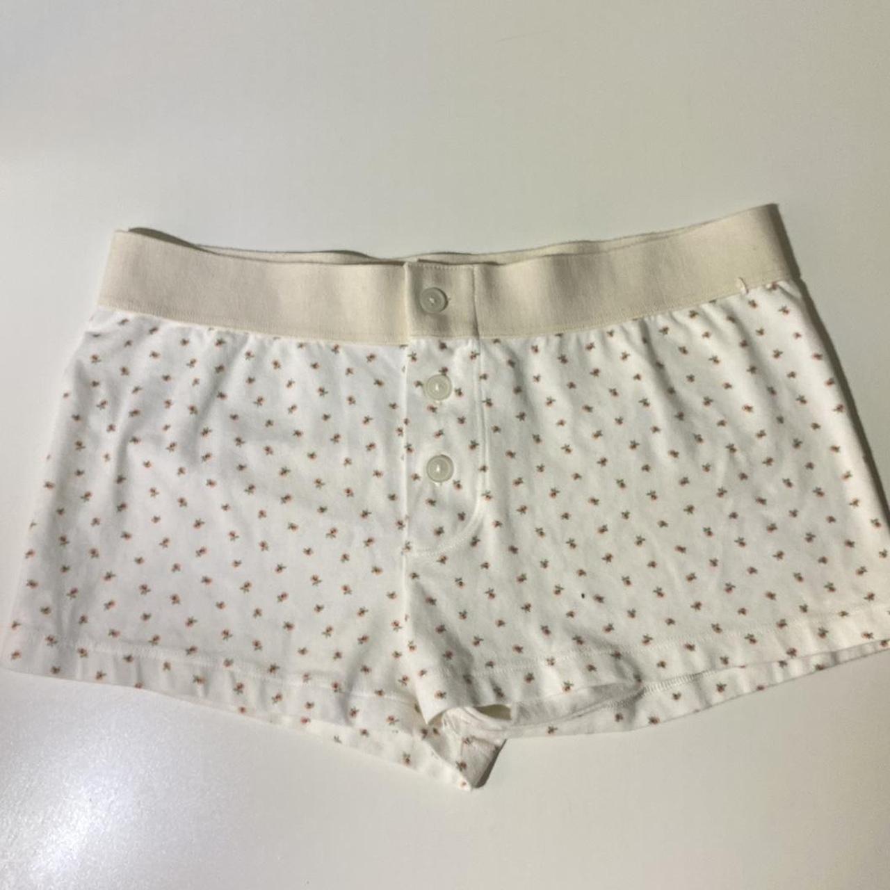 Brandy Floral Boxer Shorts -from brandy -one... | Depop