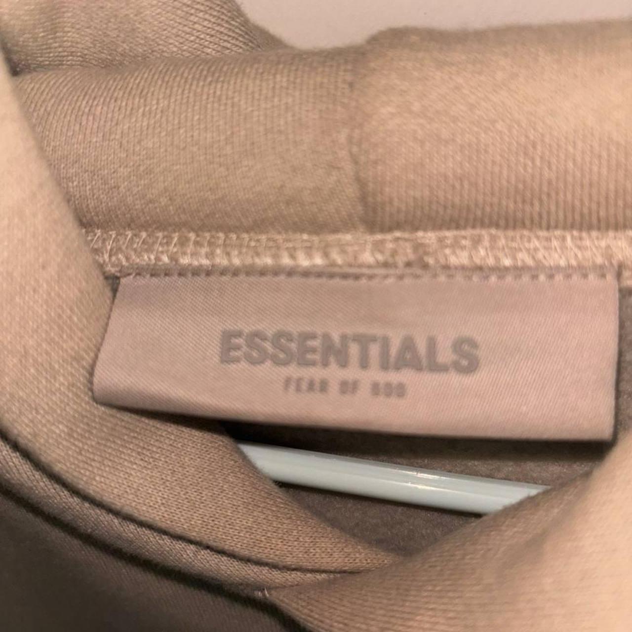 Essentials hoodie smoke please dm before buying!! - Depop