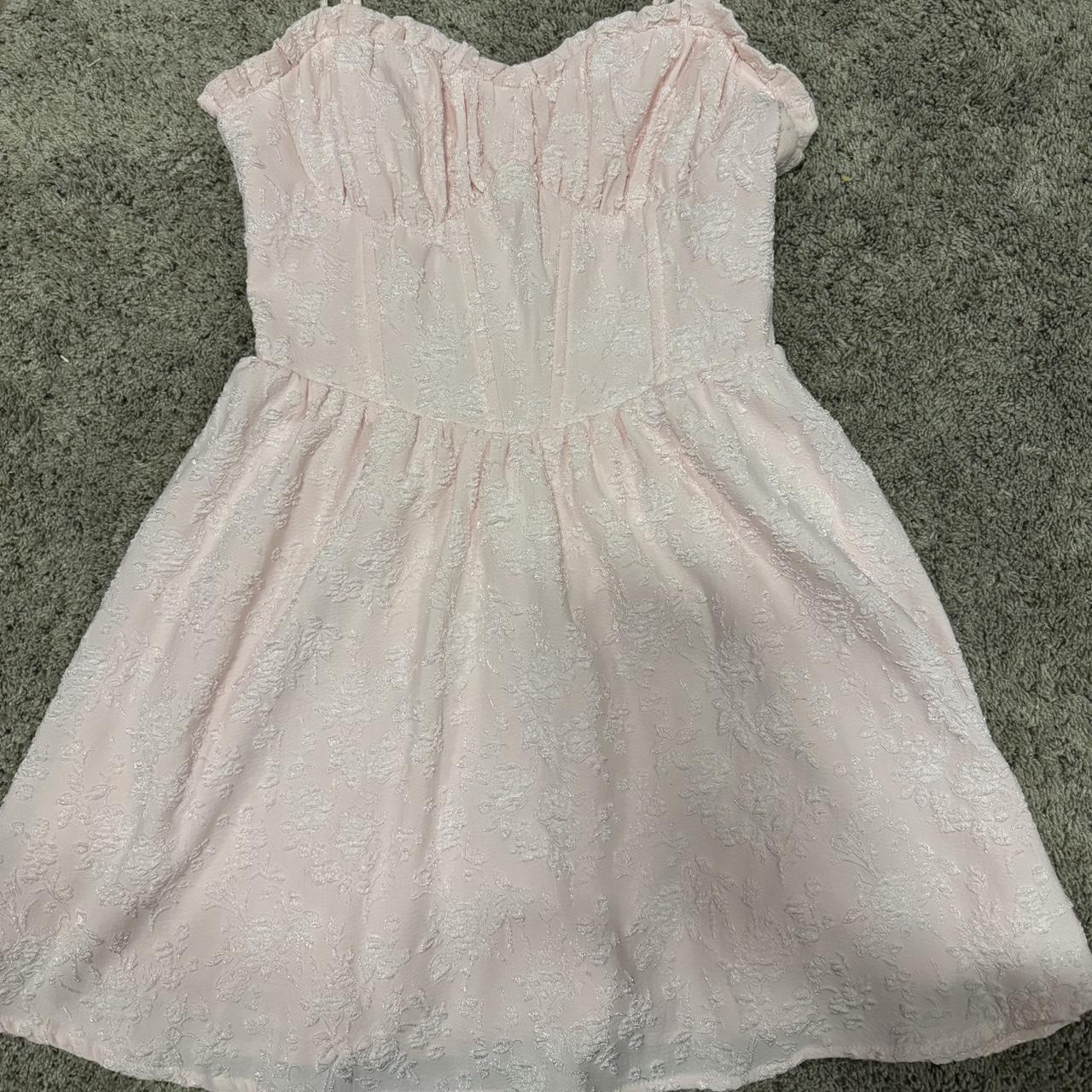Light pink dress from a boutique in my town Original... - Depop