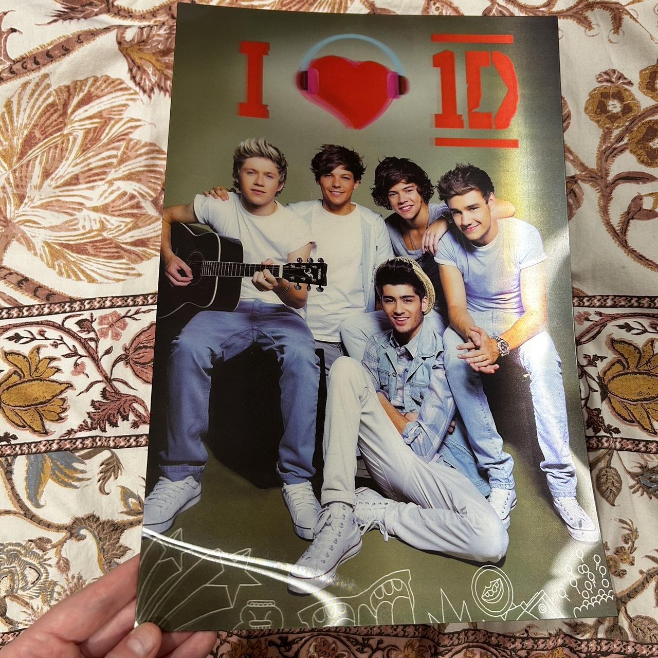 One Direction Poster Length - 42cm Width - 28cm - Depop