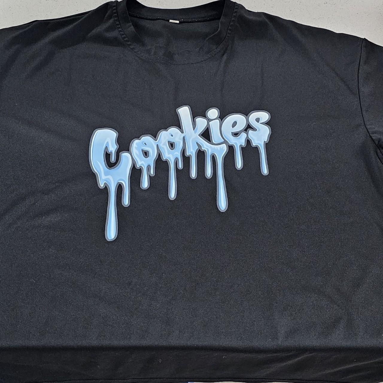 Cookies Drip T-Shirt Black XL | Depop