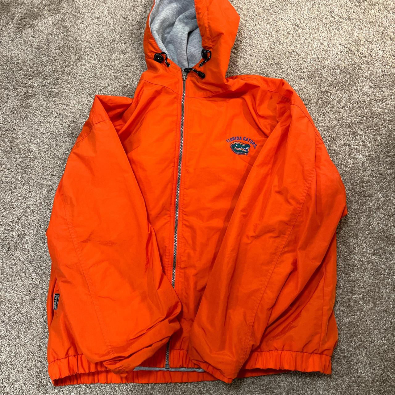 Florida Gators orange and grey puffer jacket Perfect... - Depop