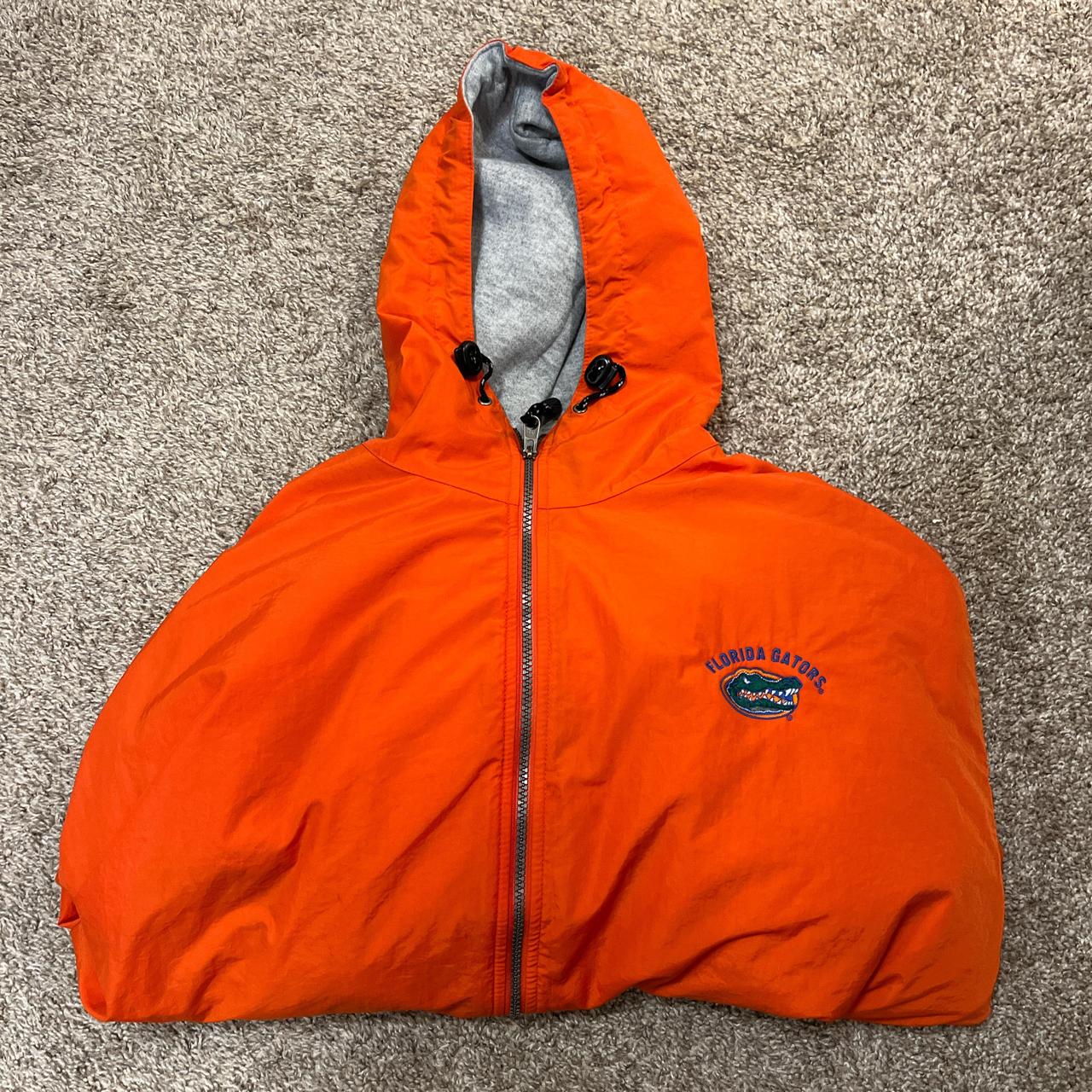 Florida Gators orange and grey puffer jacket Perfect... - Depop