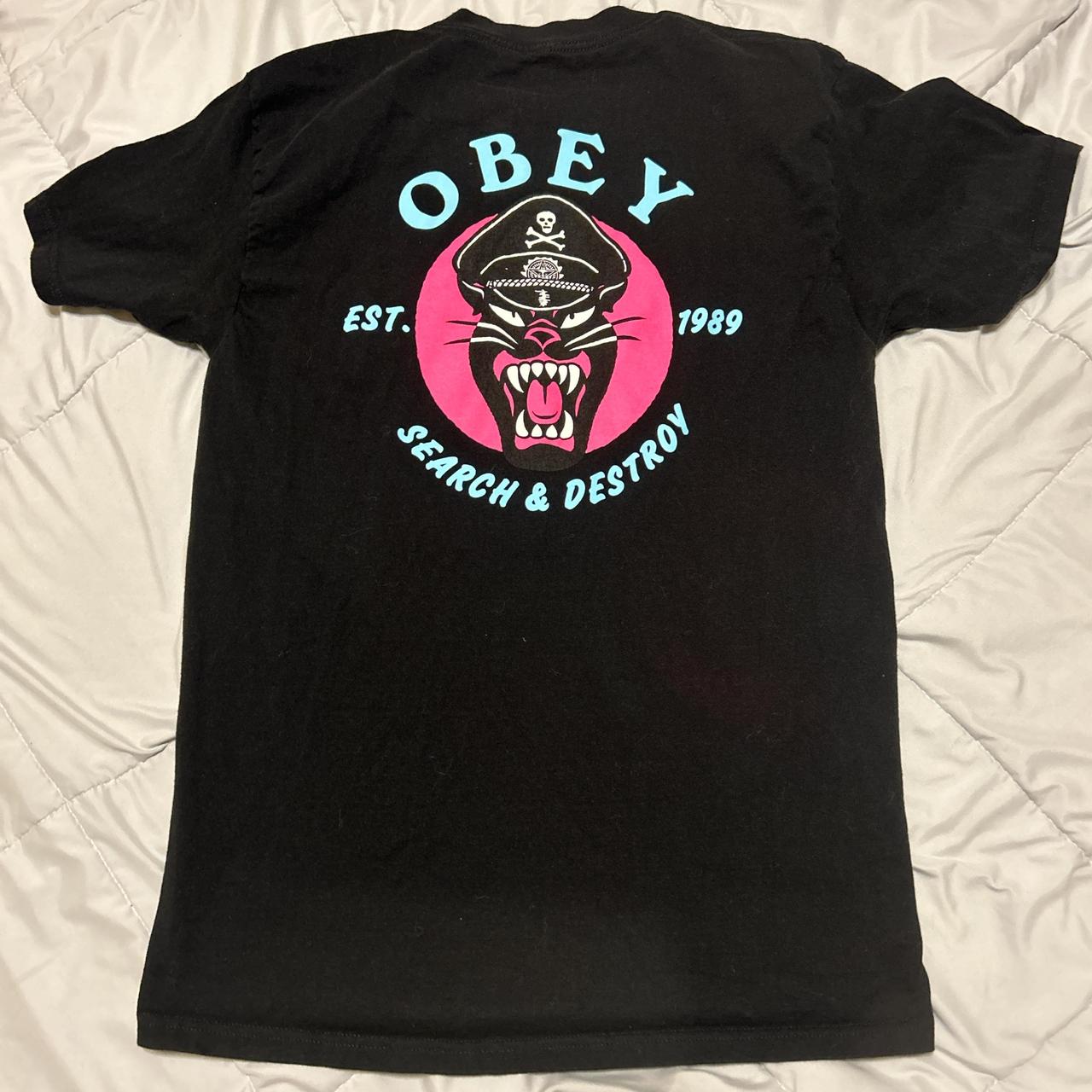 OBEY brand. Worn once. T-Shirt. Men’s medium. - Depop