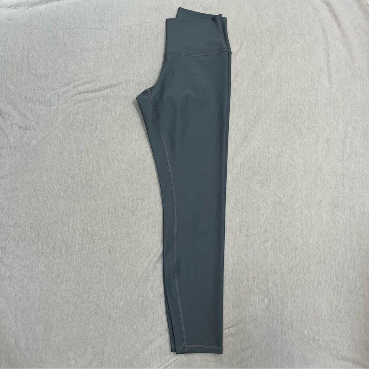 alo Steel Blue Leggings Size Small Waist: 11... - Depop