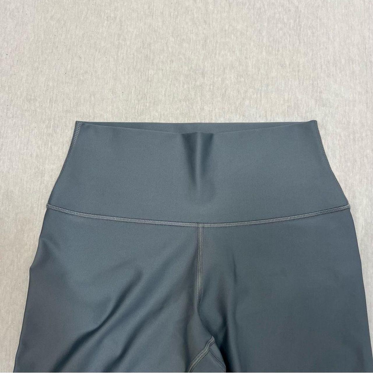 alo Steel Blue Leggings Size Small Waist: 11... - Depop