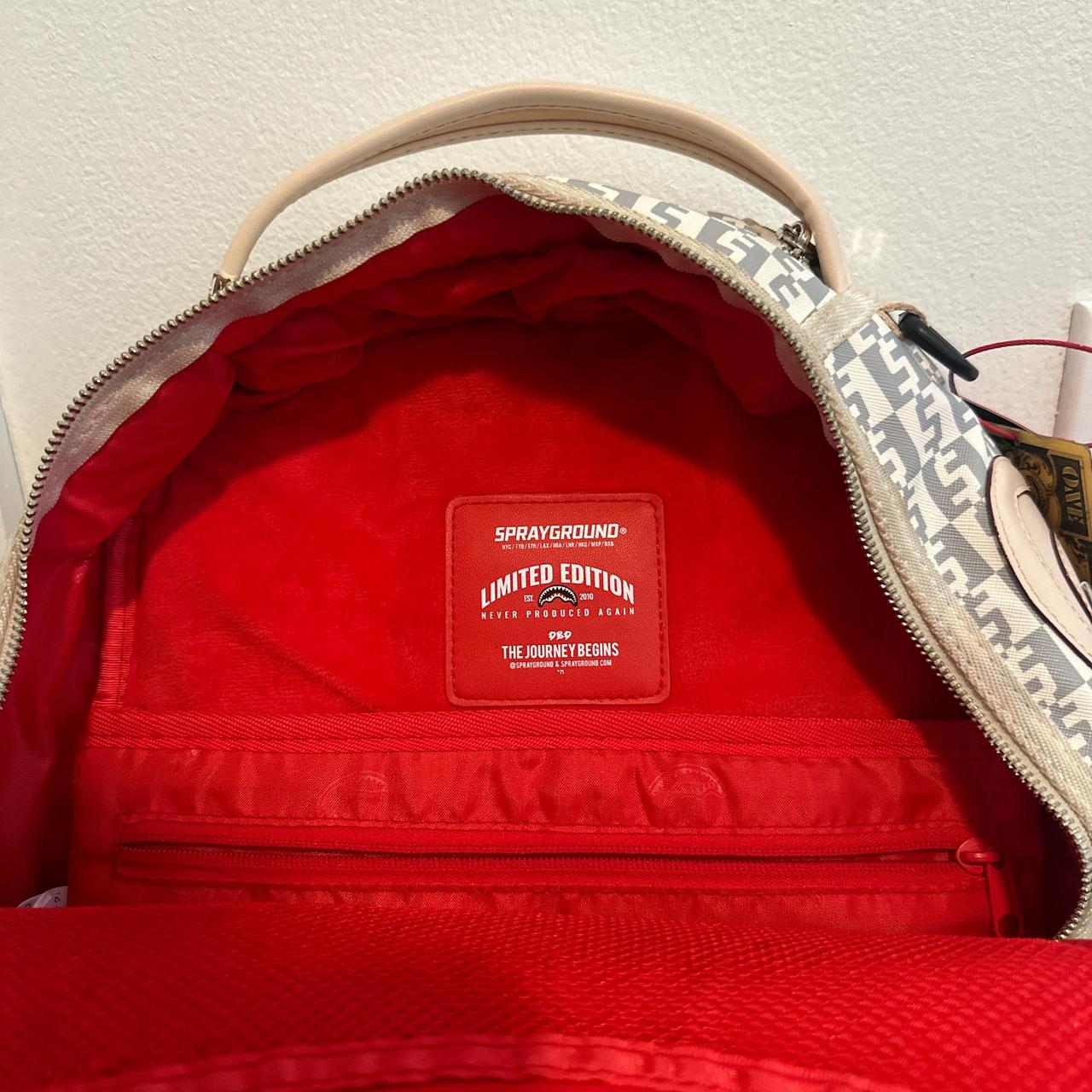 large spray ground backpack has 2 little mark on it - Depop
