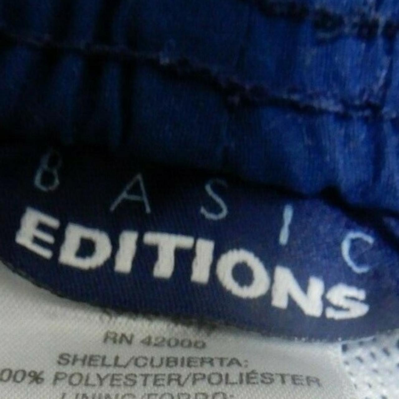 Basic Editions Men's Summer Swimsuit Blue Size L - Depop