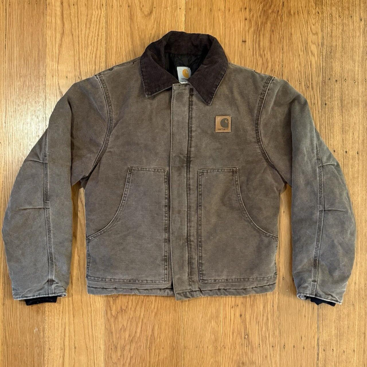 RARE - SMALL - USA - Vintage Carhartt Jacket J22 CHT... | Depop
