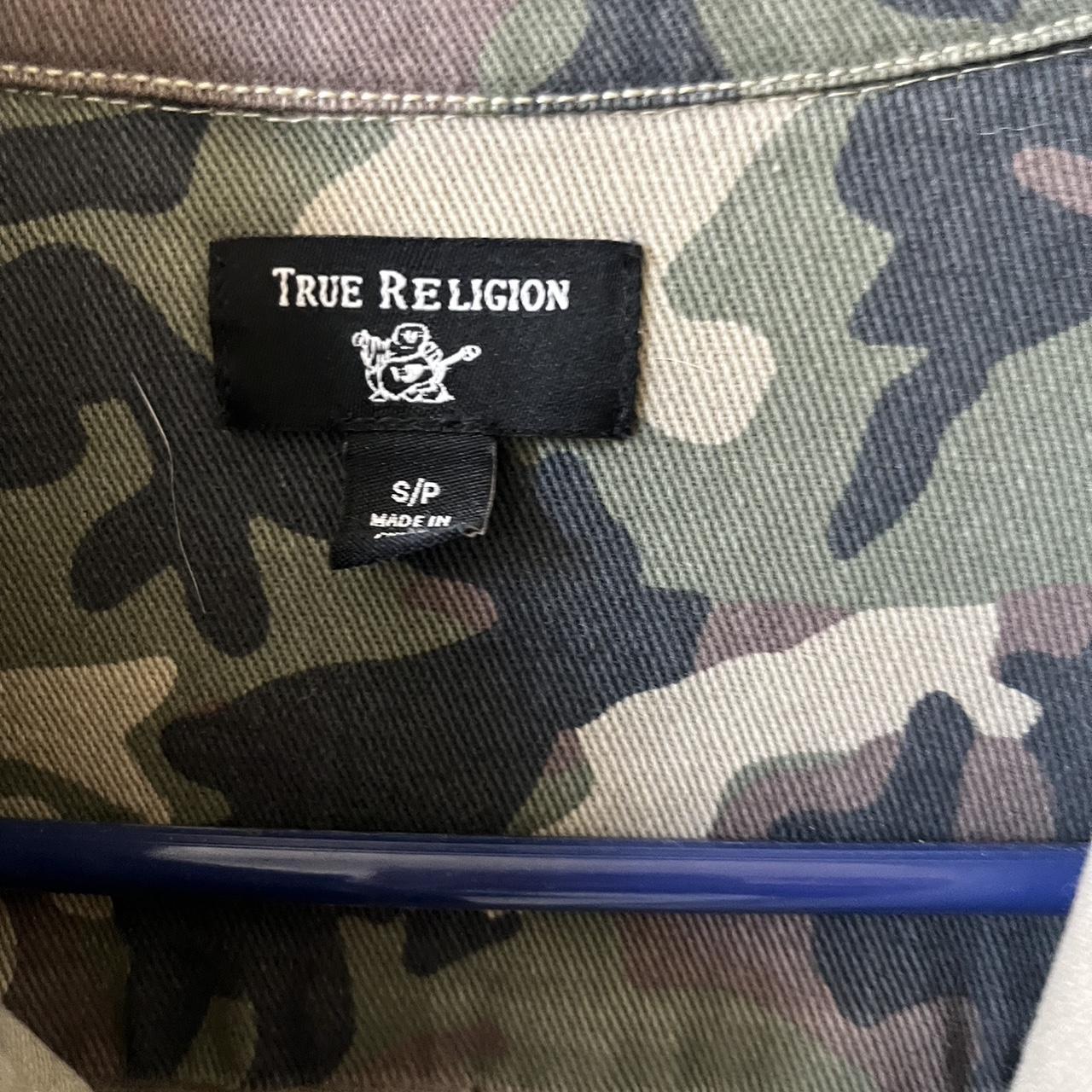 true religion button up dress or jacket - Depop