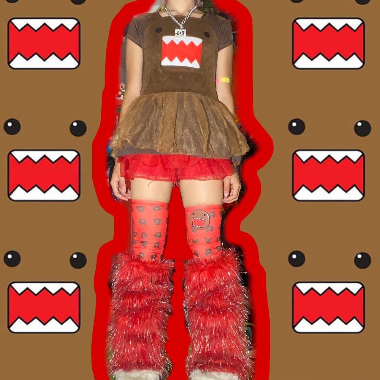 Domo dress Size: M (kids!!!!) •I’m 5’3 for... - Depop