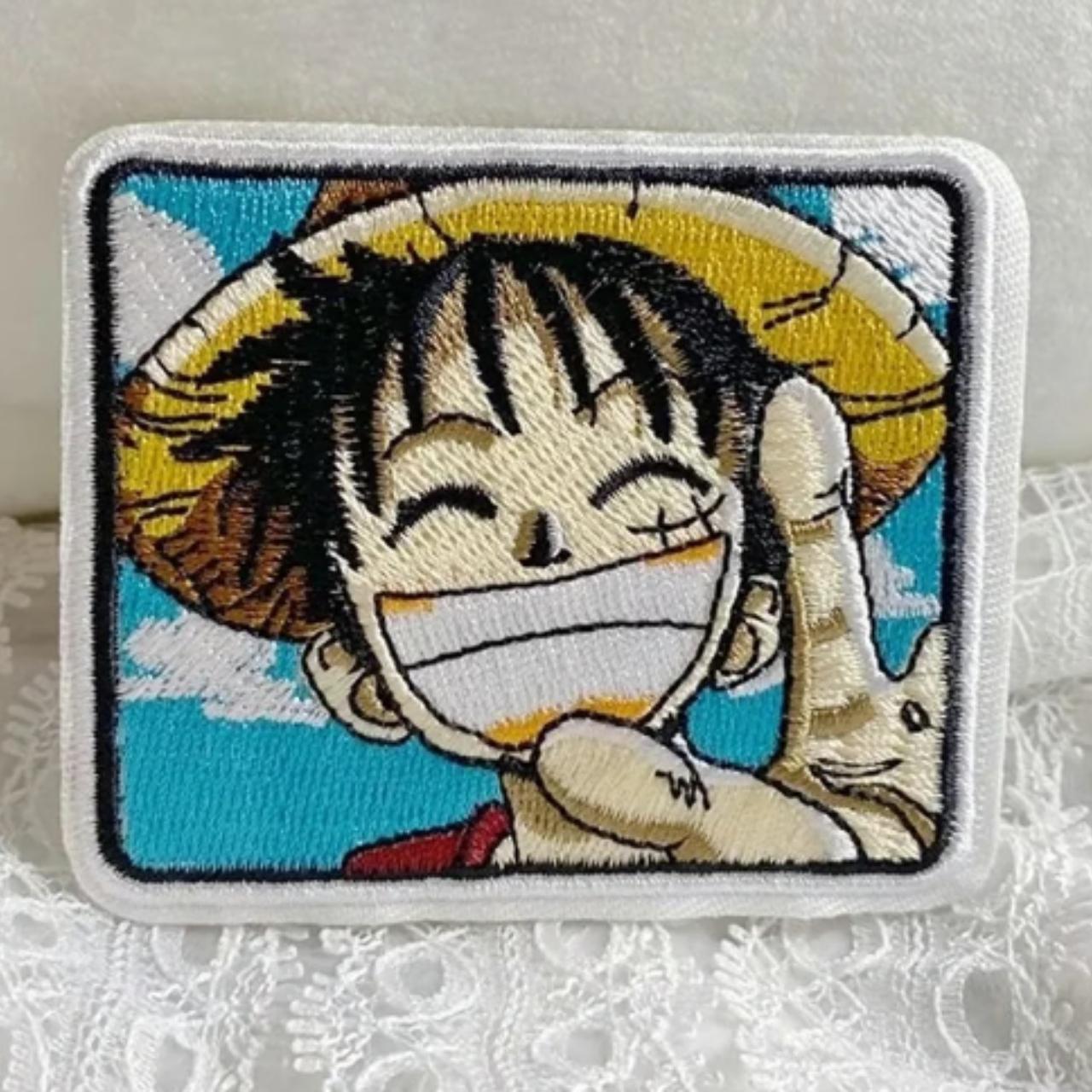 iron on patch One piece Luffy -F Brand... - Depop