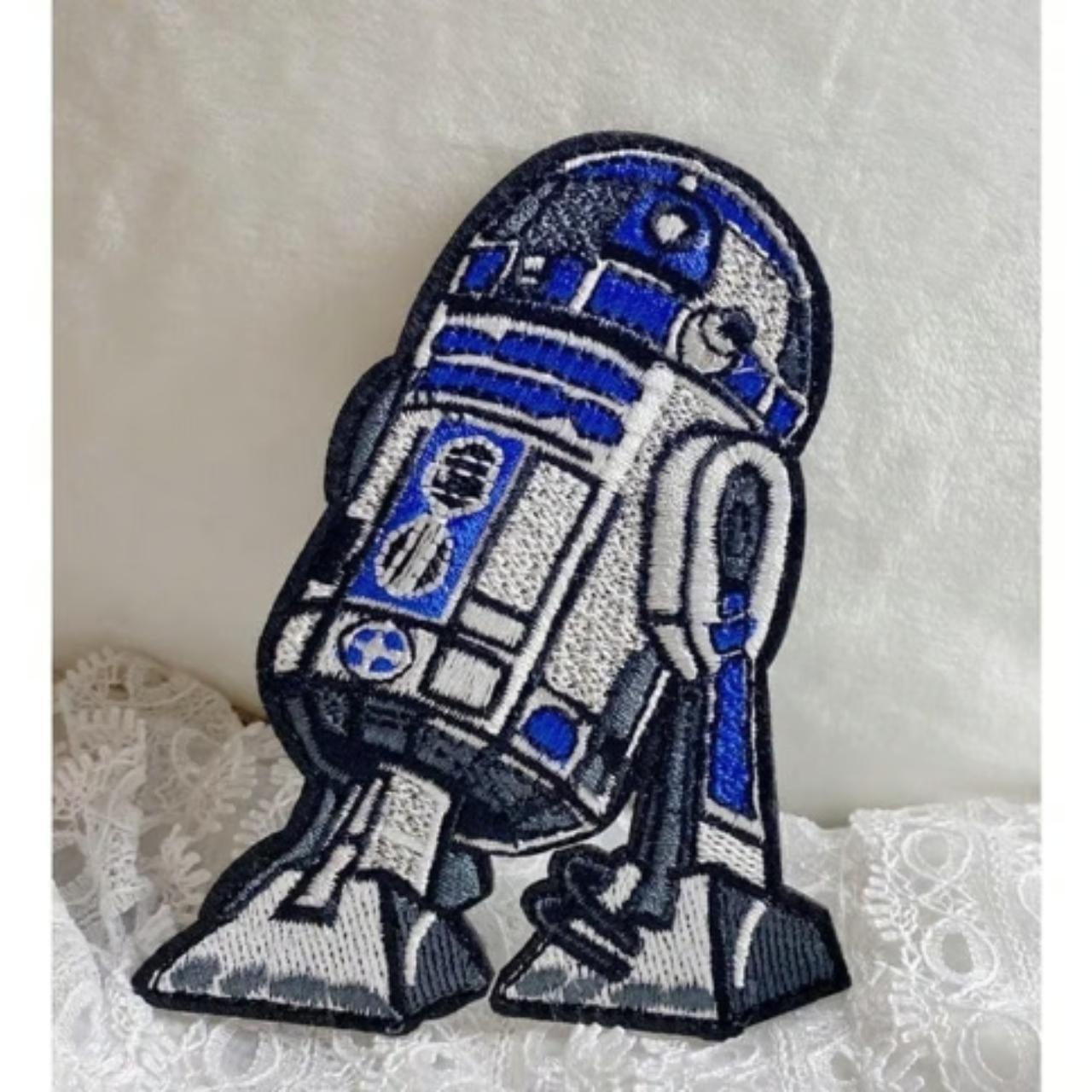 Iron on Patch Star wars R2-D2 -L Brand... - Depop