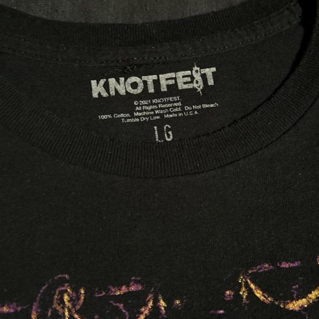 Knotfest 2021 merch only worn about 3 times. Too... - Depop