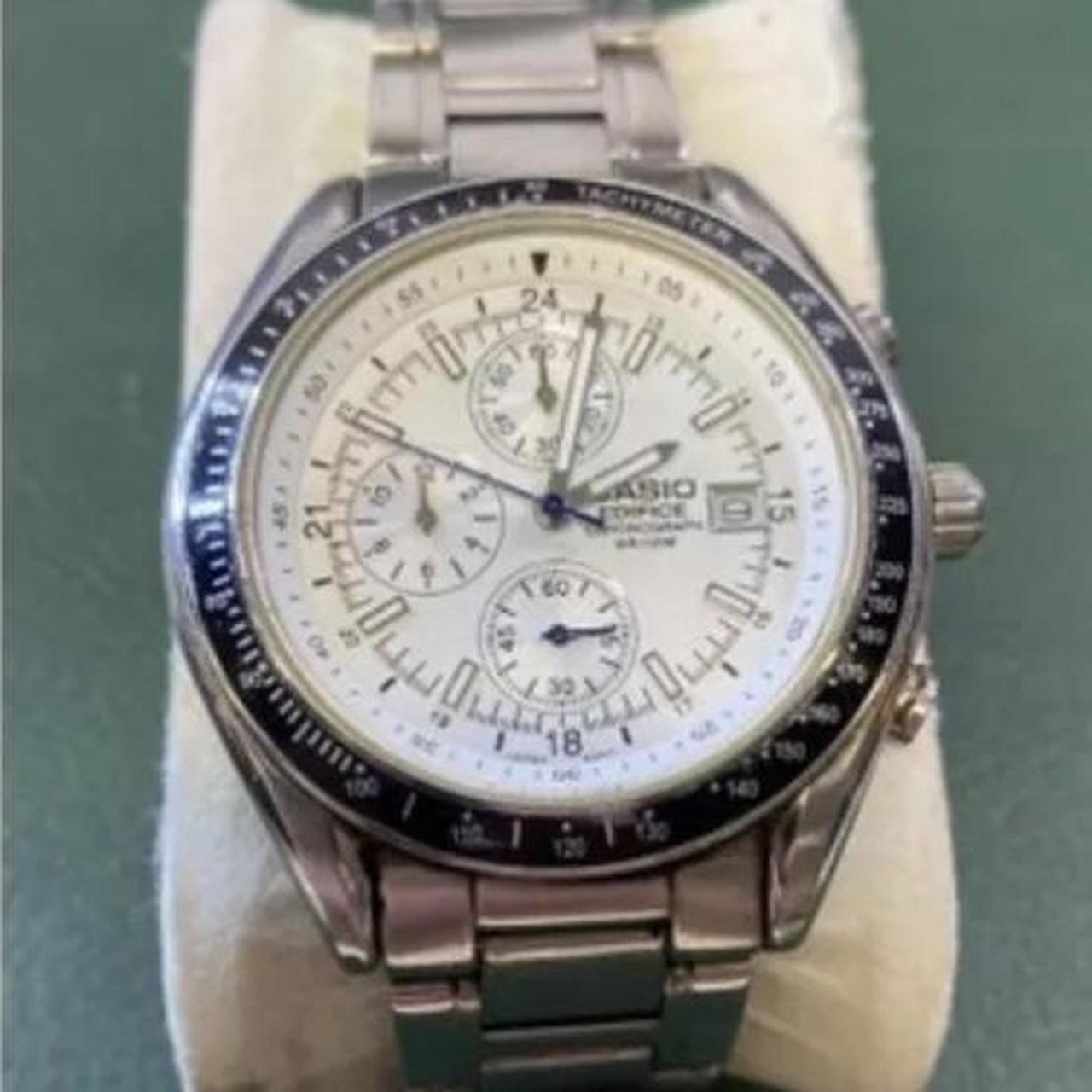 Casio Edifice men watch. Elevate your style with the... - Depop Casio Edifice men watch. Elevate your style with the... - Depop