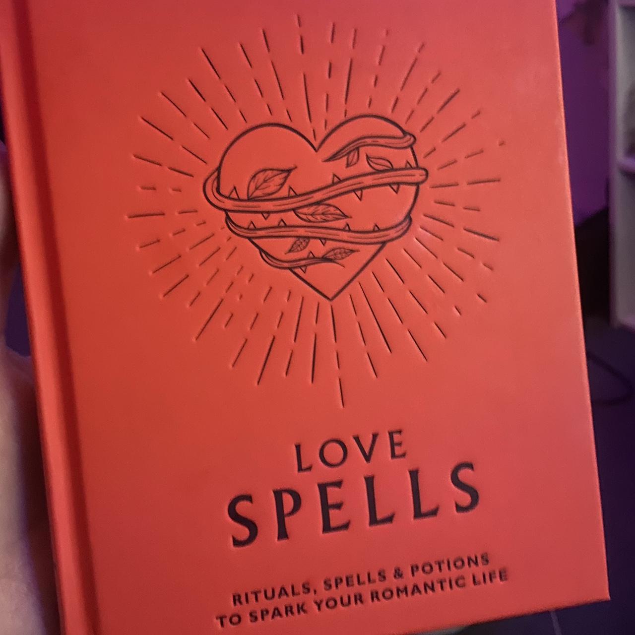 Love spells book No stains or pages missing... - Depop