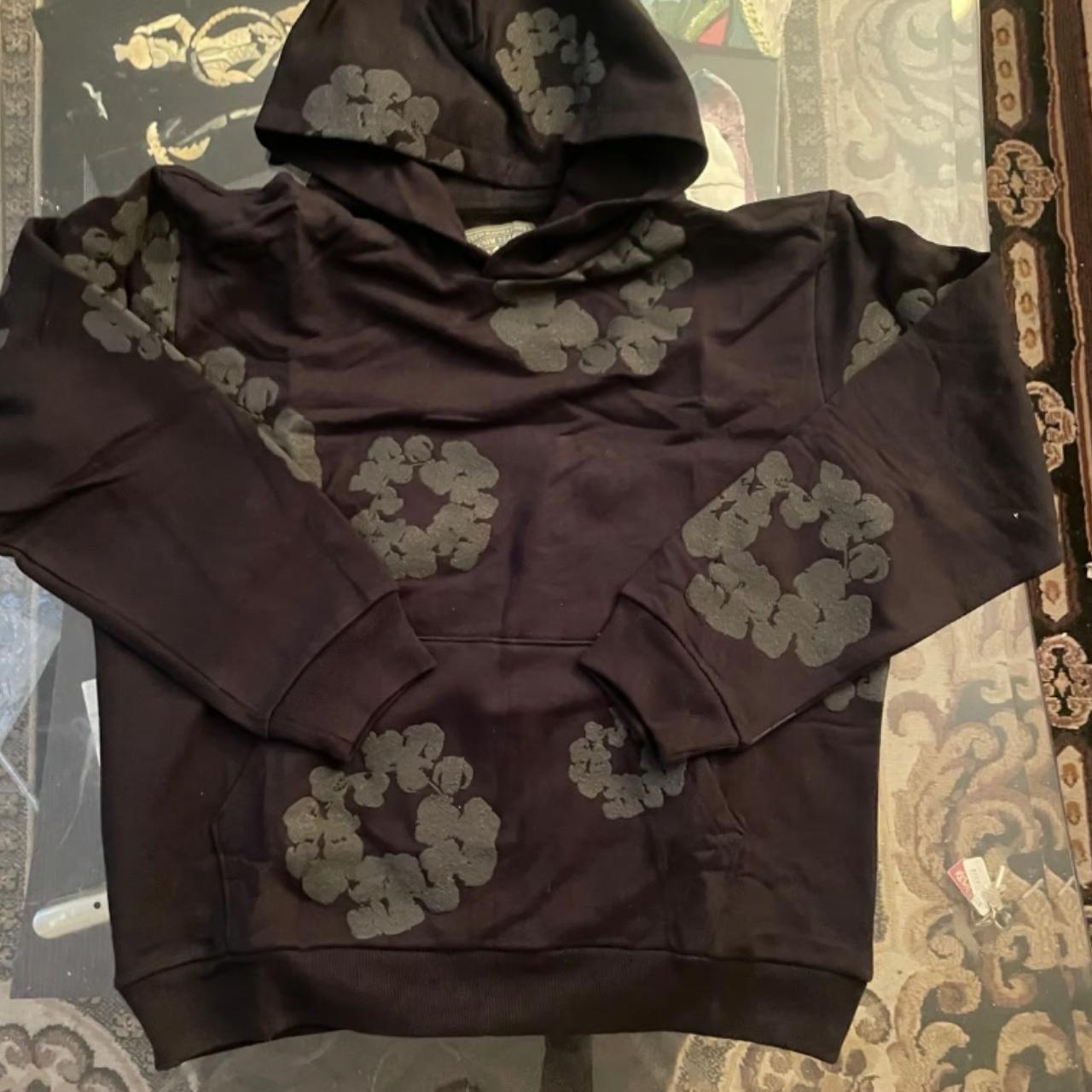 Denim Tears Hoodie Denim Tears Hoodie Monochrome... - Depop