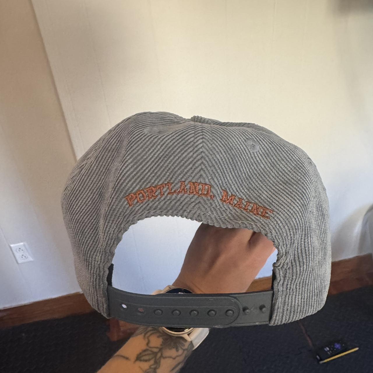 Blue and yellow cord rope hat from the Thirsty Pig... | Depop