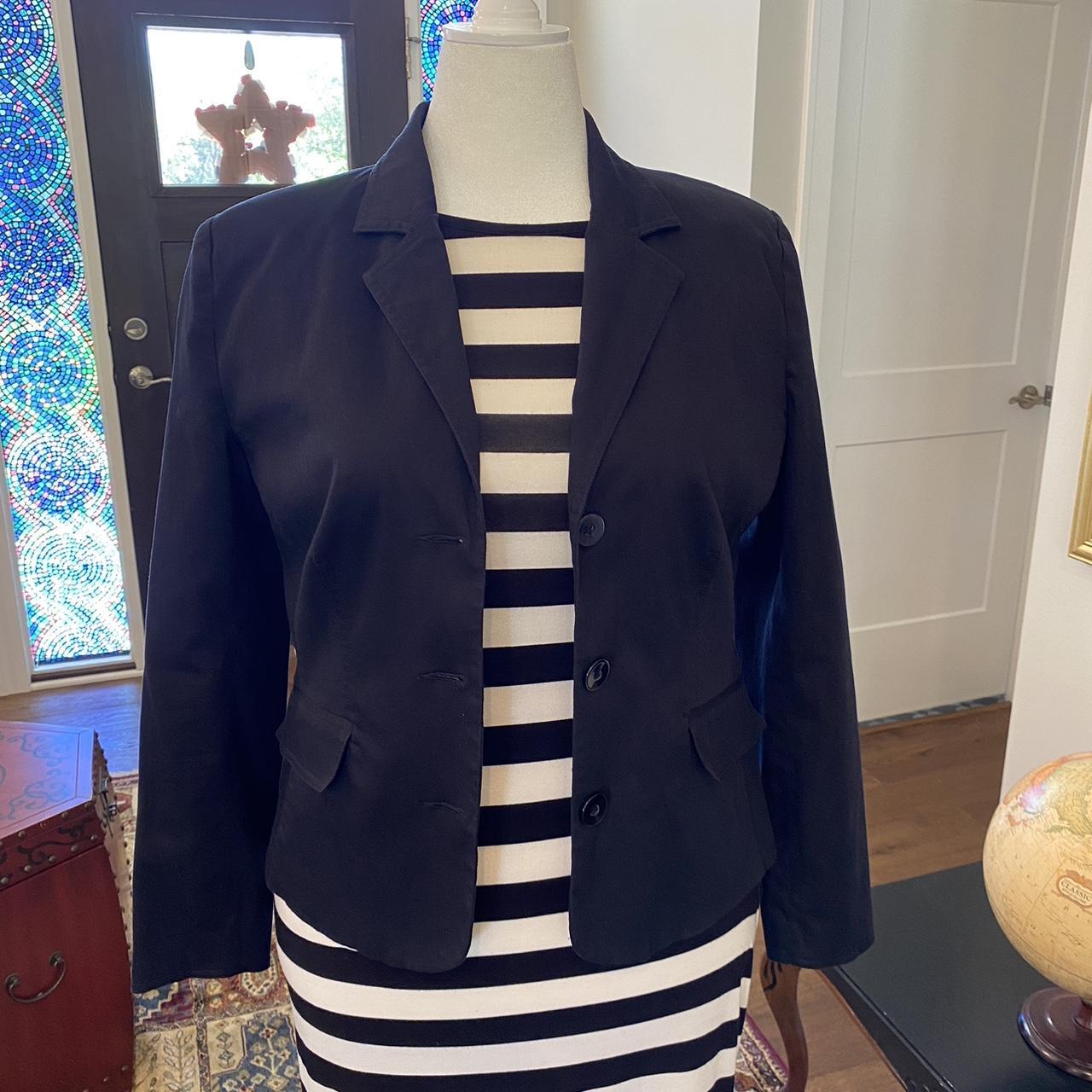 Liz Claiborne Villager black blazer. Listing for... - Depop