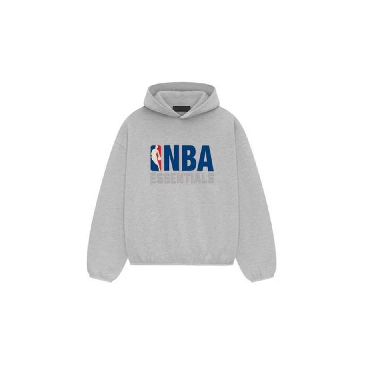 Nba essentials fear of god hoodie dope collab,... | Depop