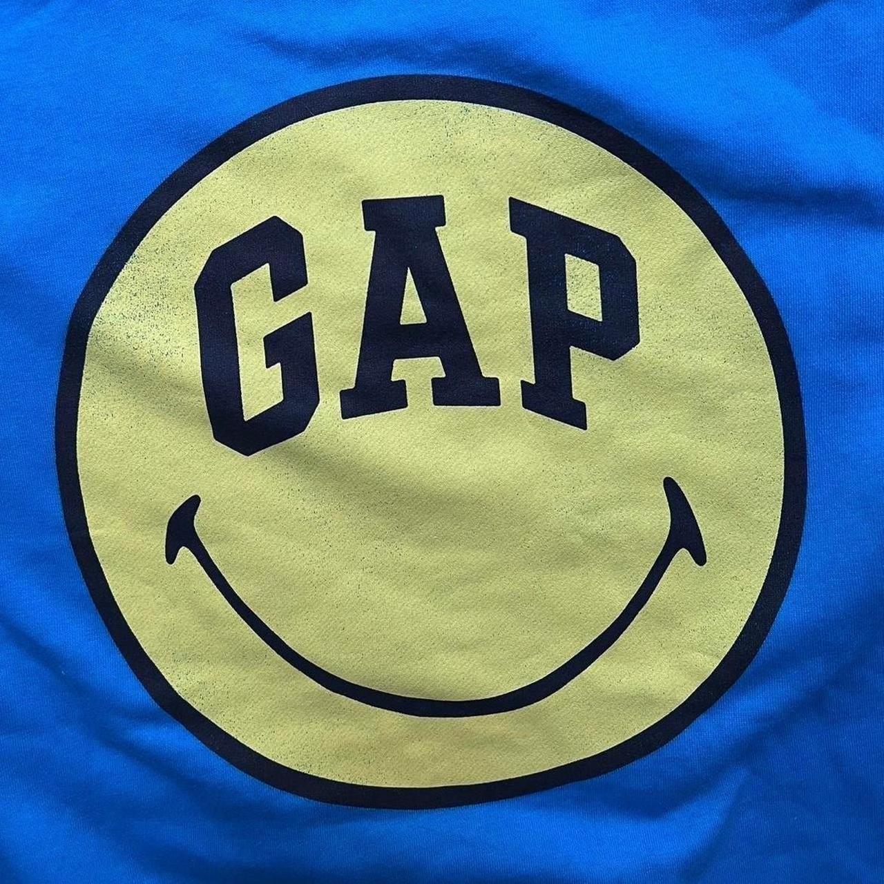Rare UNISEX 50th Anniversary Smiley × Gap collab... - Depop