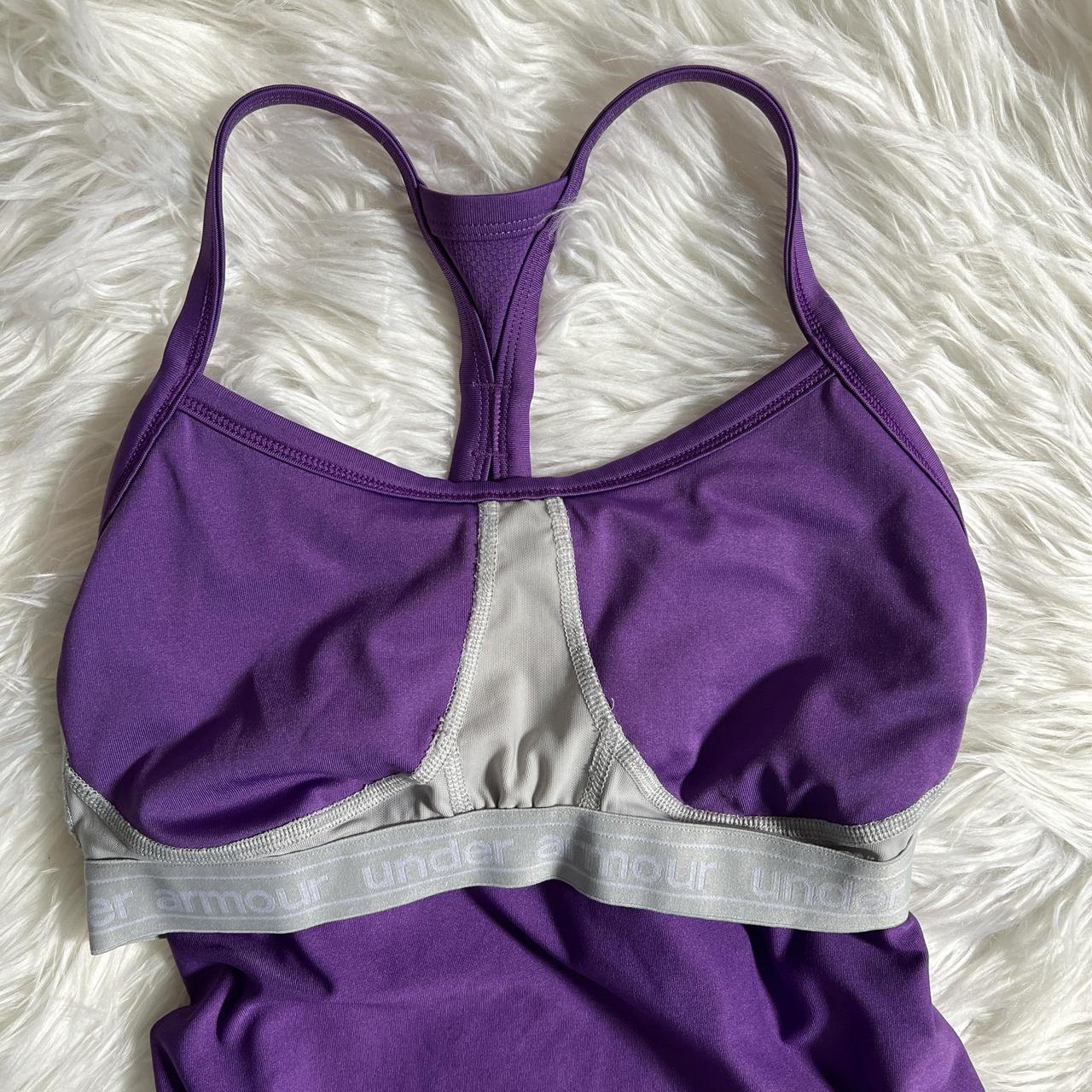 UNDER ARMOUR 2010 purple razorback athletic tank... - Depop